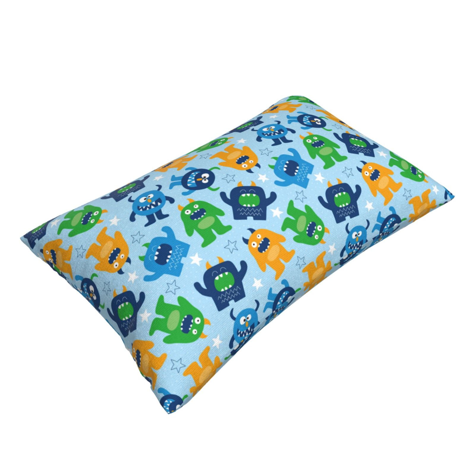 Daiia Cartoon Monster Bedding Waterproof Pillow Protector Zippered ...