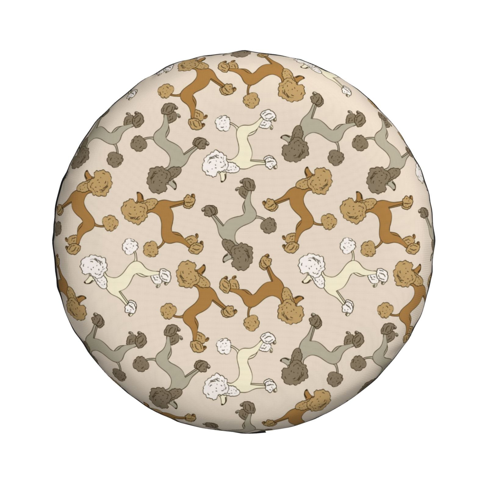 Daiia Cartoon Poodle Dog Tire Covers , Travel Trailer Camper Truck SUV ...
