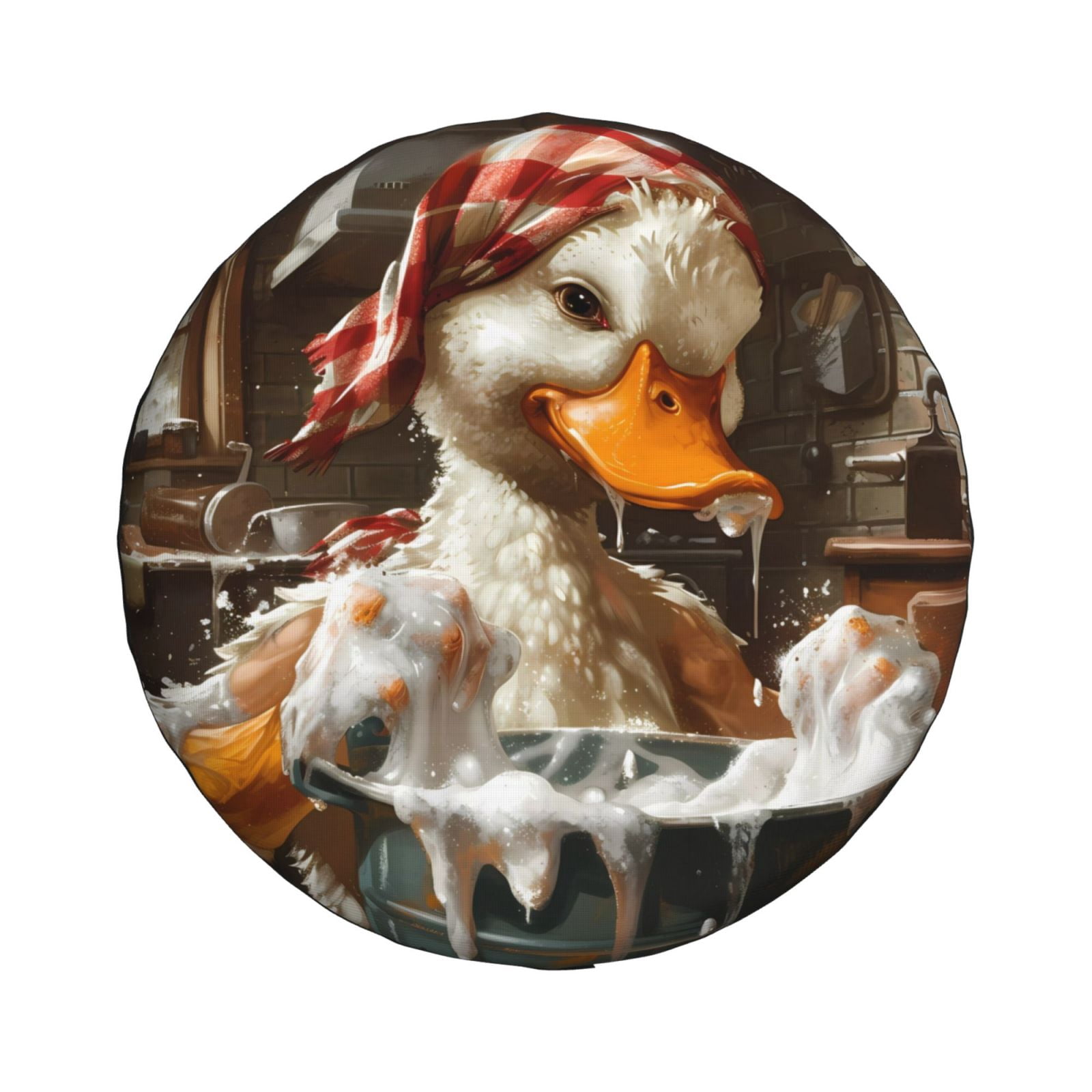 Daiia Cartoon Scottish Duck Tire Covers , Travel Trailer Camper Truck ...