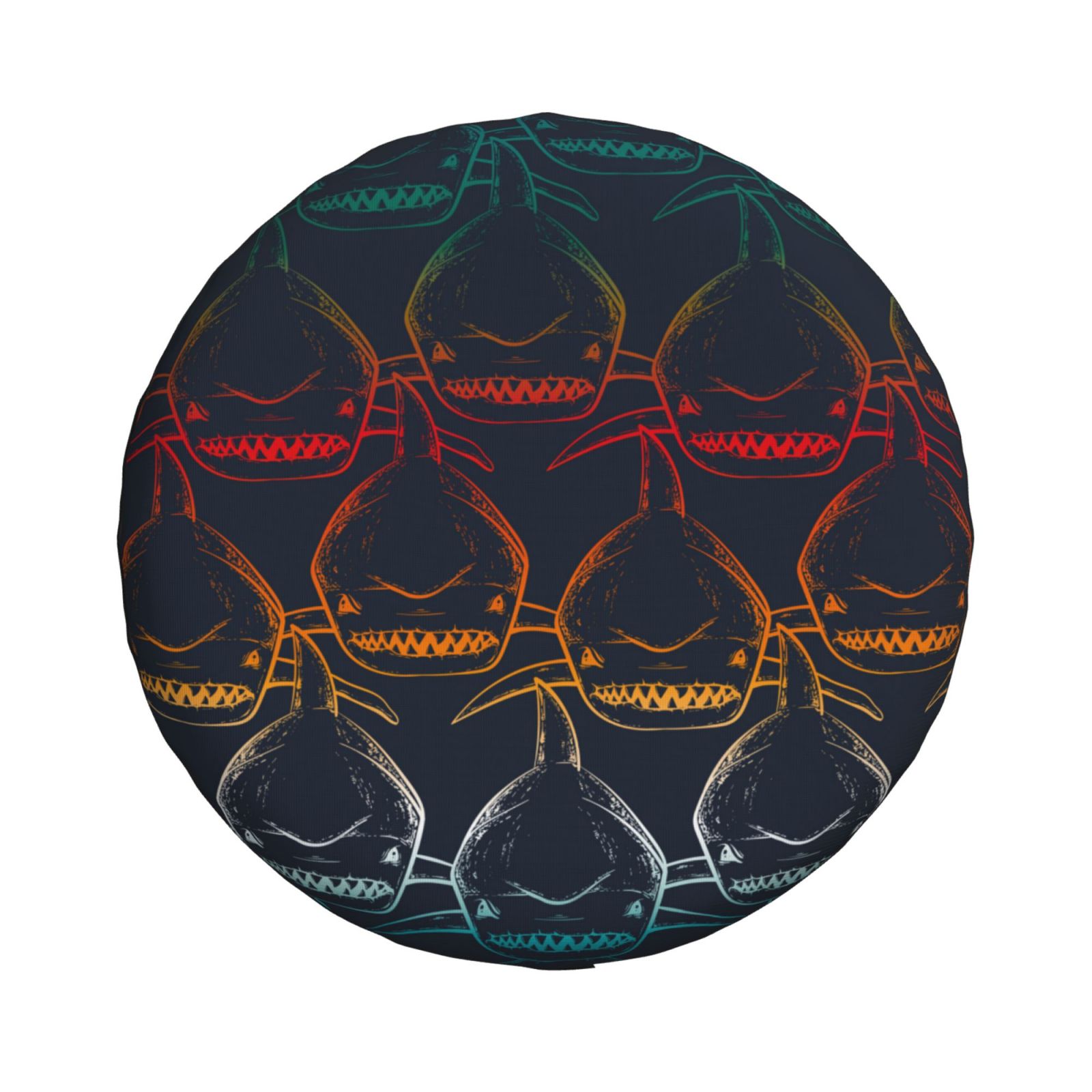 Daiia Cartoon Sharks Tire Covers , Travel Trailer Camper Truck SUV ...