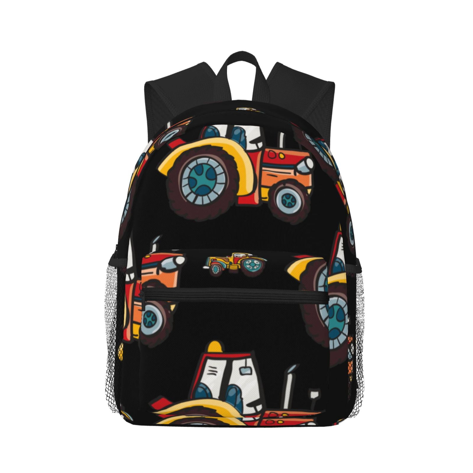 Daiia Cartoon Tractor School Backpack for Men Women, Unisex Large ...