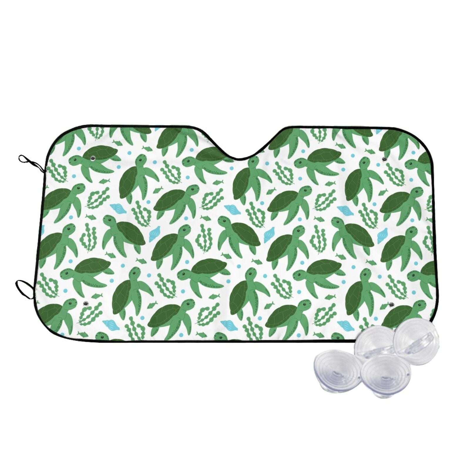 Daiia Cartoon Turtle Windshield Sun Shade for Car SUV Truck ( ), Car ...