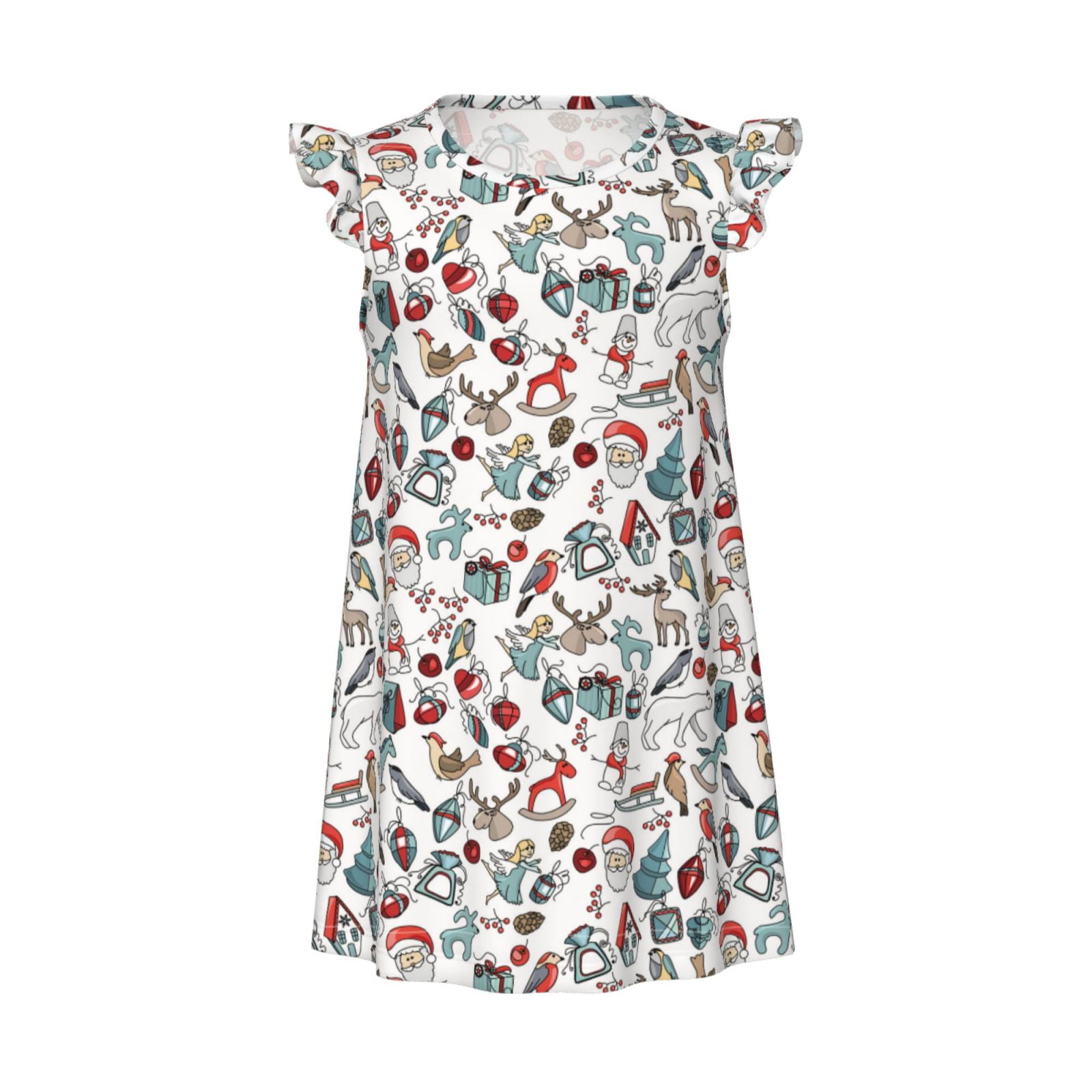 Daiia Christmas Elements Girls Nightgowns, Unicorn Nightgown Princess ...