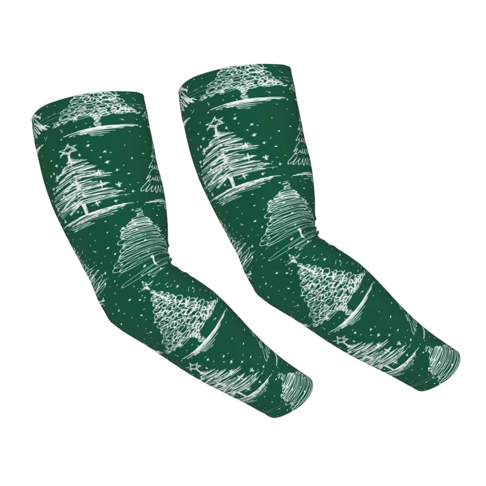 Daiia Christmas Trees UV Sun Protection Arm Sleeves - Cooling ...