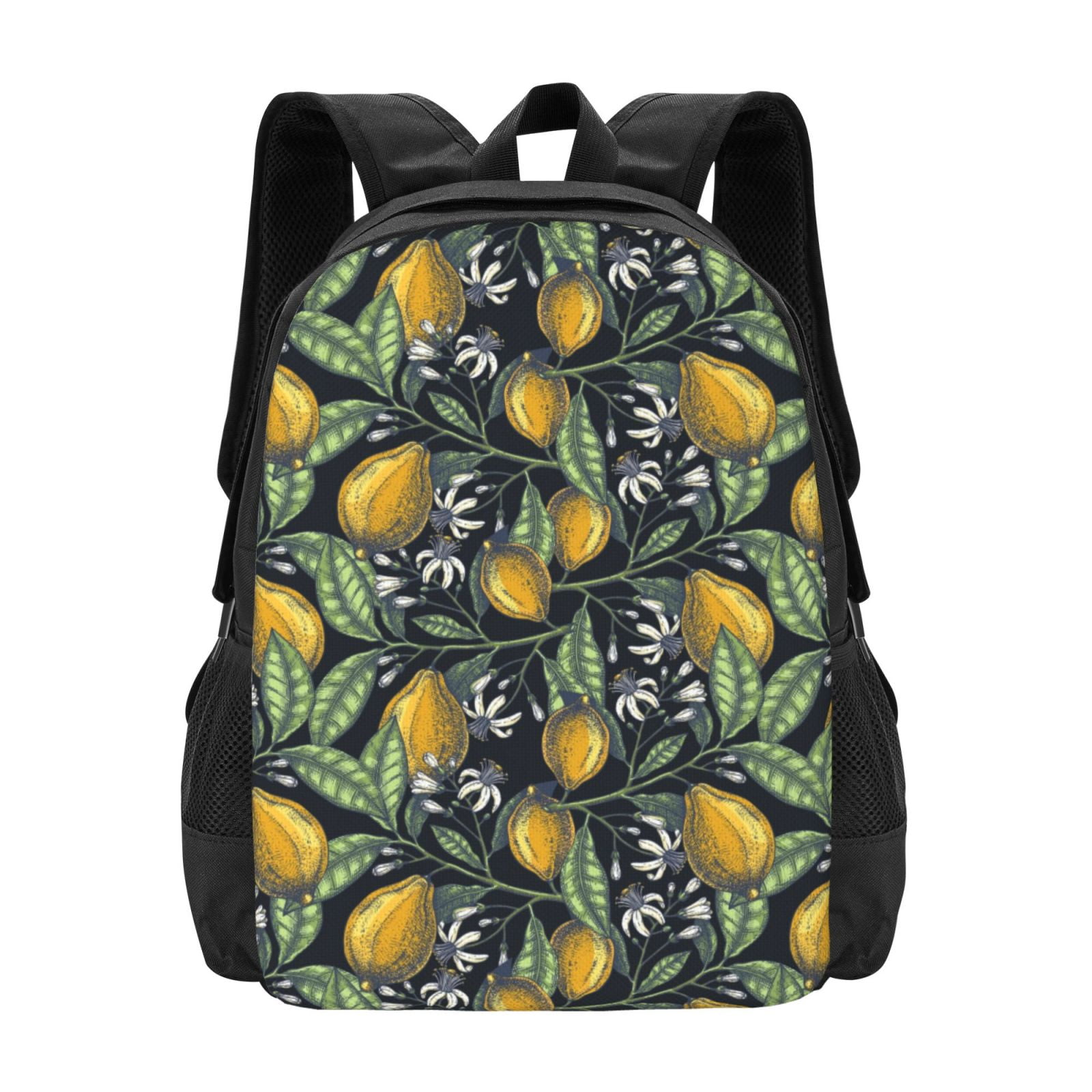 Daiia Citrus Fruits Elegant Lemons Backpack for Men and Women -Durable ...