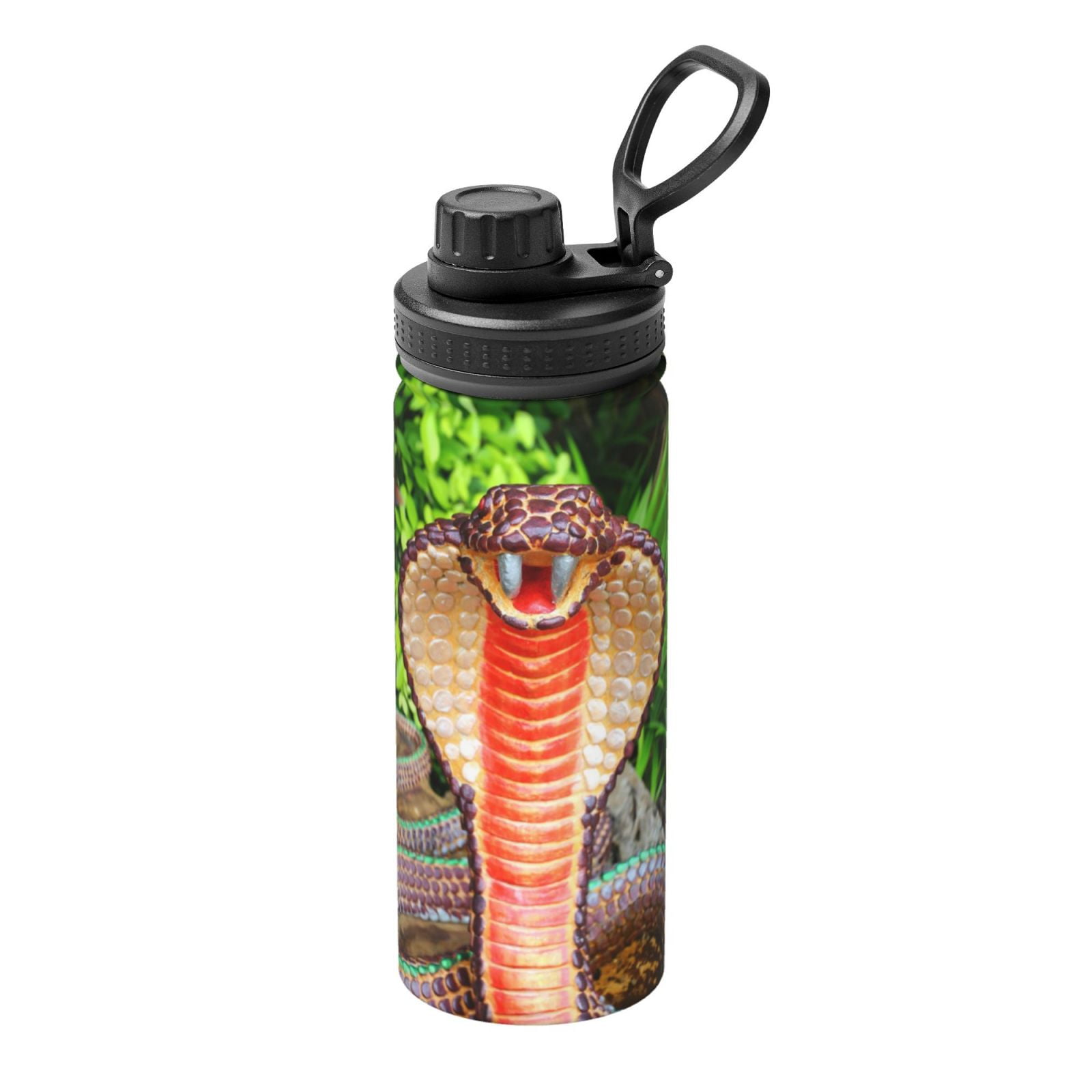 Daiia Cobra Snake Printed 18 OZ Sports Insulated Kettle Drinking Cup ...