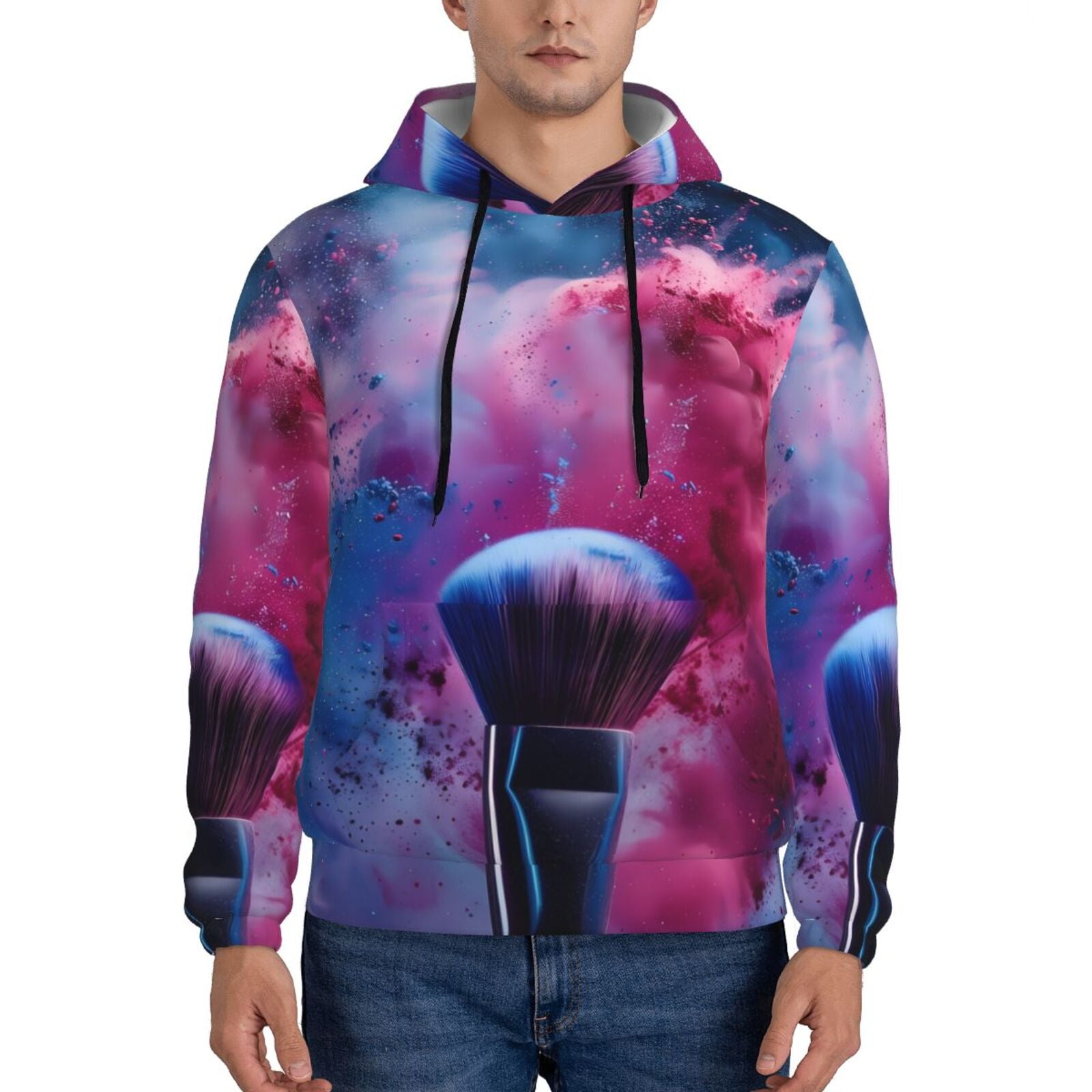 Daiia Color Explosion Makeup Brush for Men's Fashion Hoodies ...