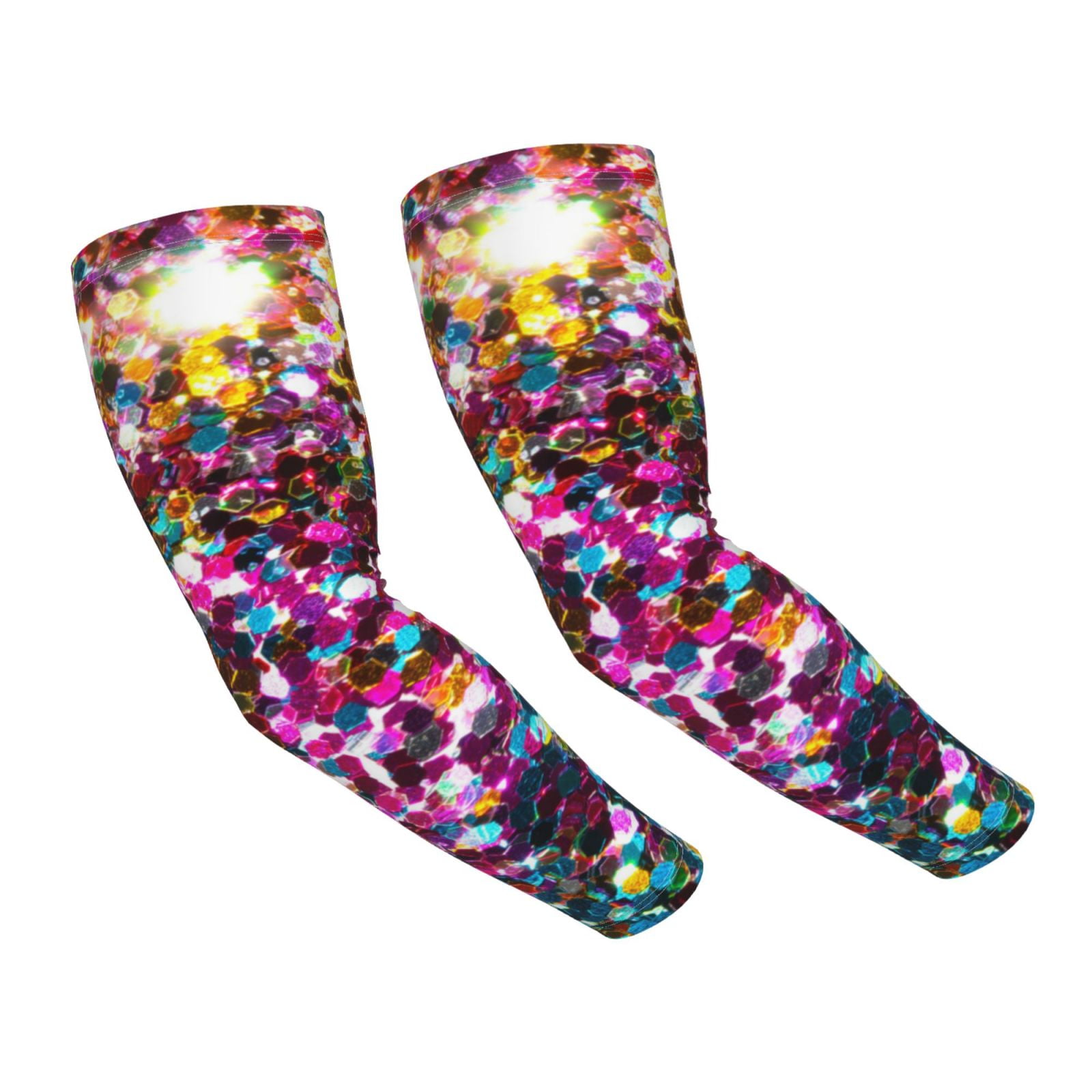 Daiia Color Shiny UV Sun Protection Arm Sleeves - Cooling Compression ...