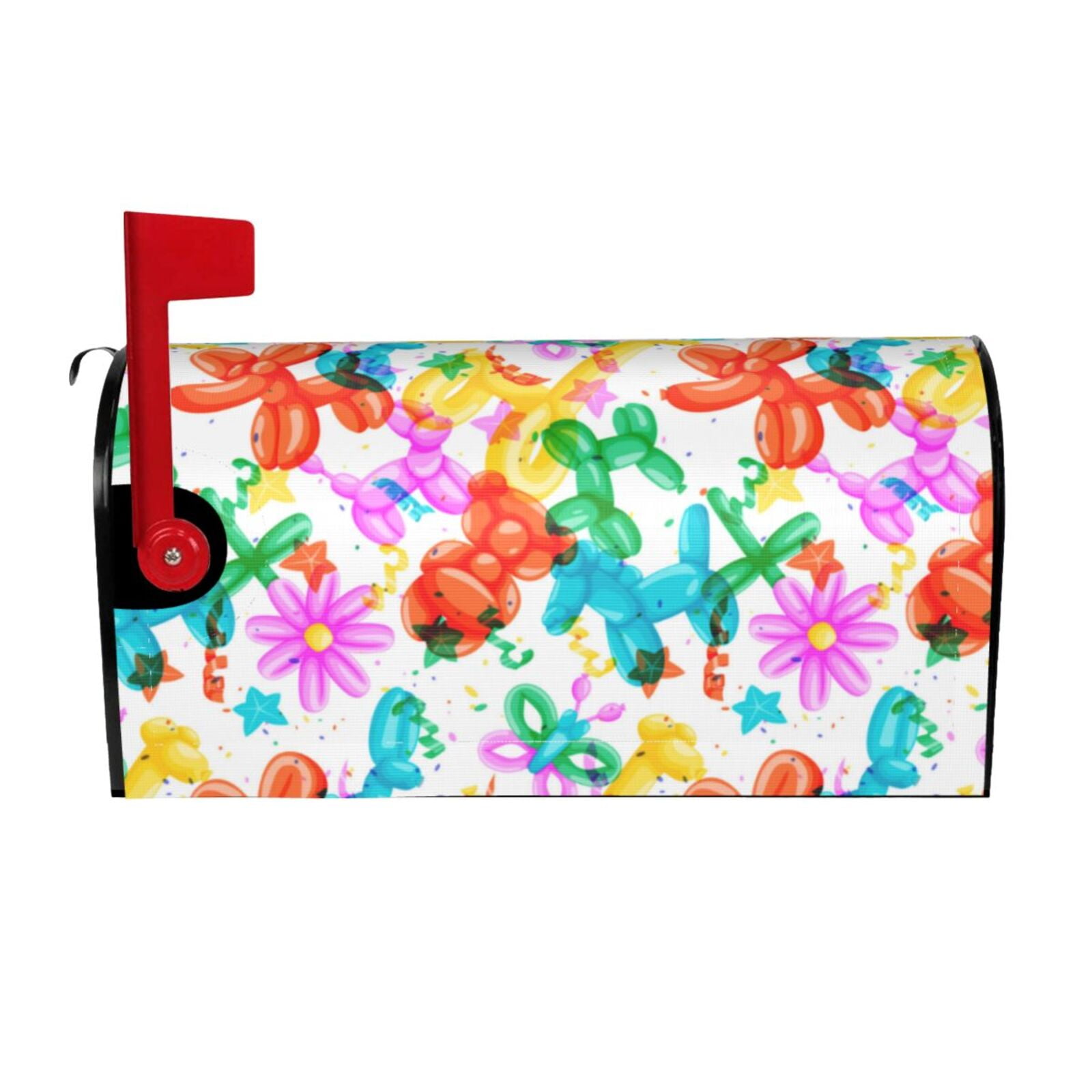 Daiia Colorful Air Balloons Mailbox Cover , Magnetic Welcome Mailbox ...