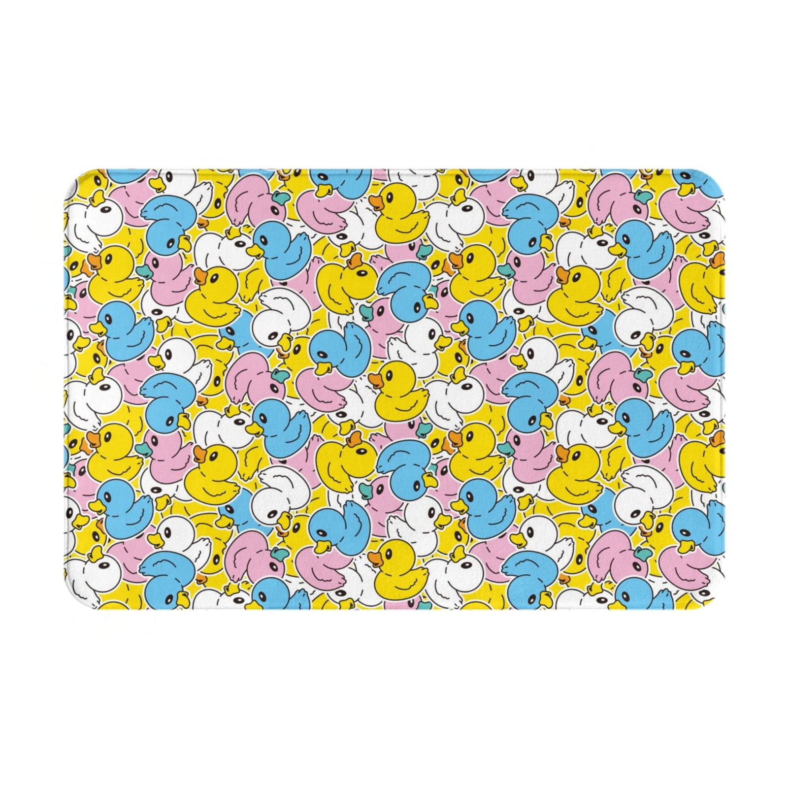 Daiia Colorful Rubber Duck 1 Front Door Mat, Heavy Duty Durable Welcome ...