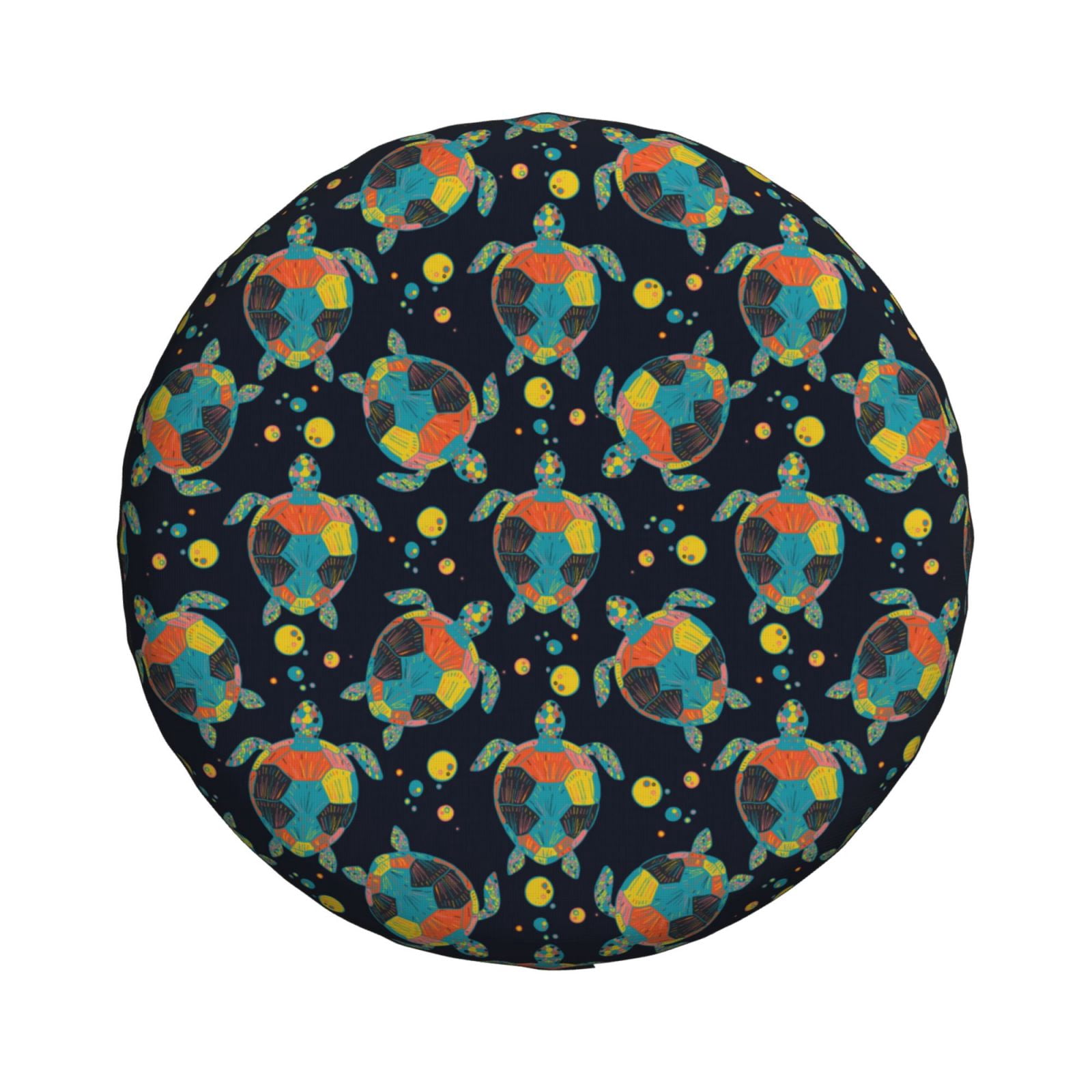 Daiia Colorful Turtles Tire Covers , Travel Trailer Camper Truck SUV ...