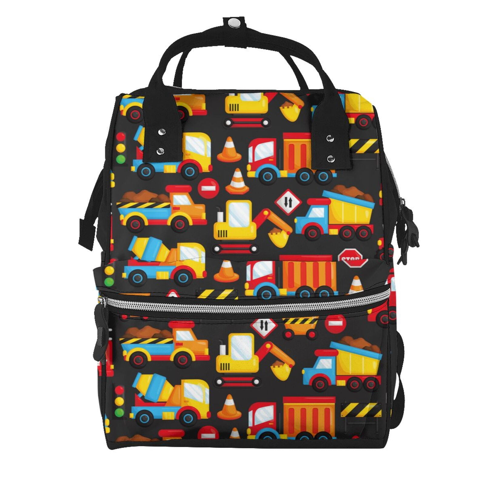 Daiia Construction Truck Large Capacity Baby Bag Waterproof Stylish ...