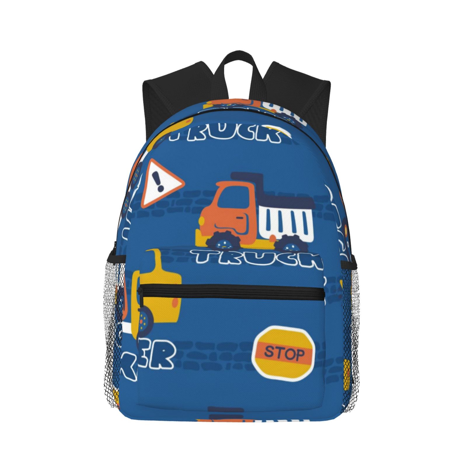 Daiia Construction Vehicles School Backpack for Men Women, Unisex Large ...