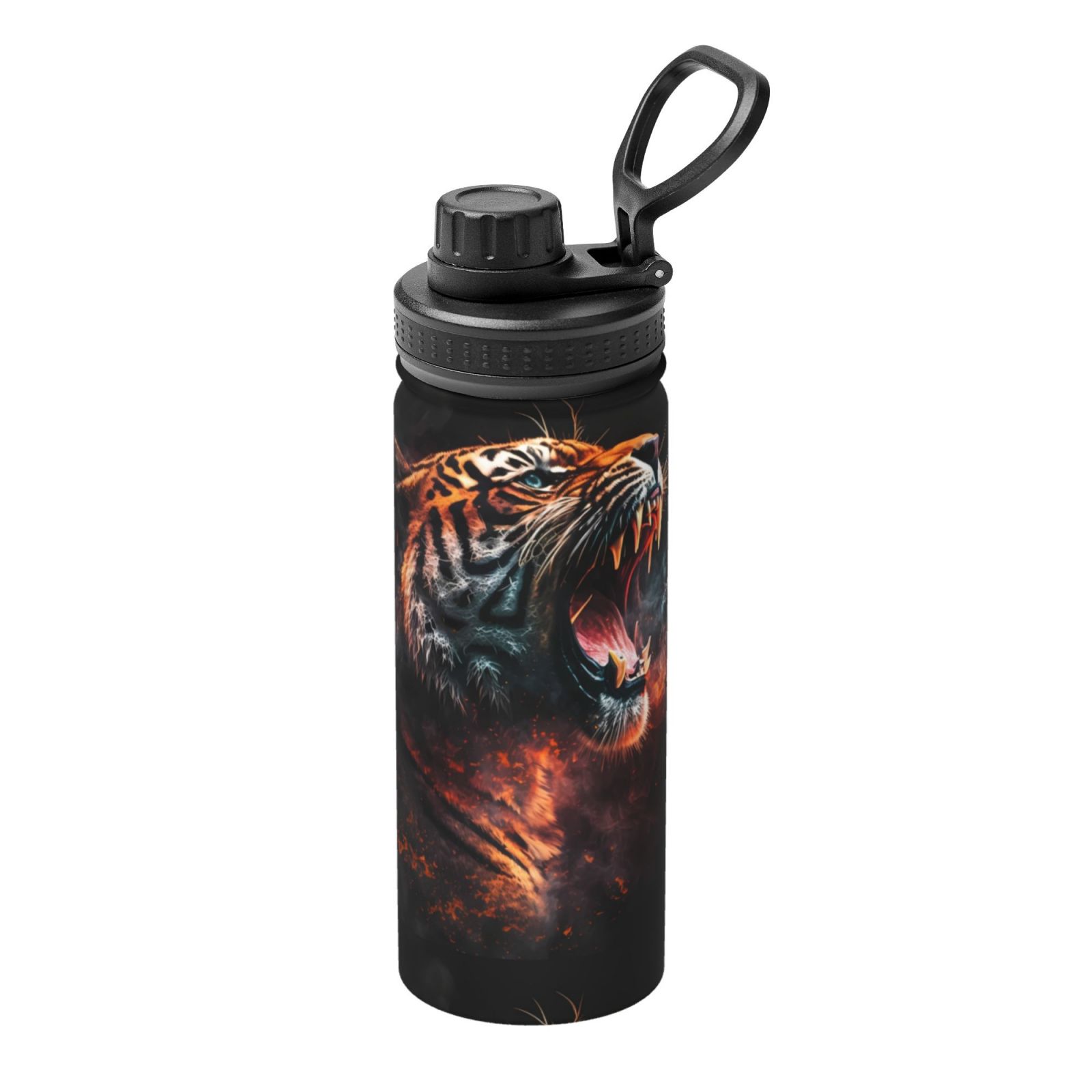 Daiia Cool Tiger Printed 18 OZ Sports Insulated Kettle Drinking Cup ...