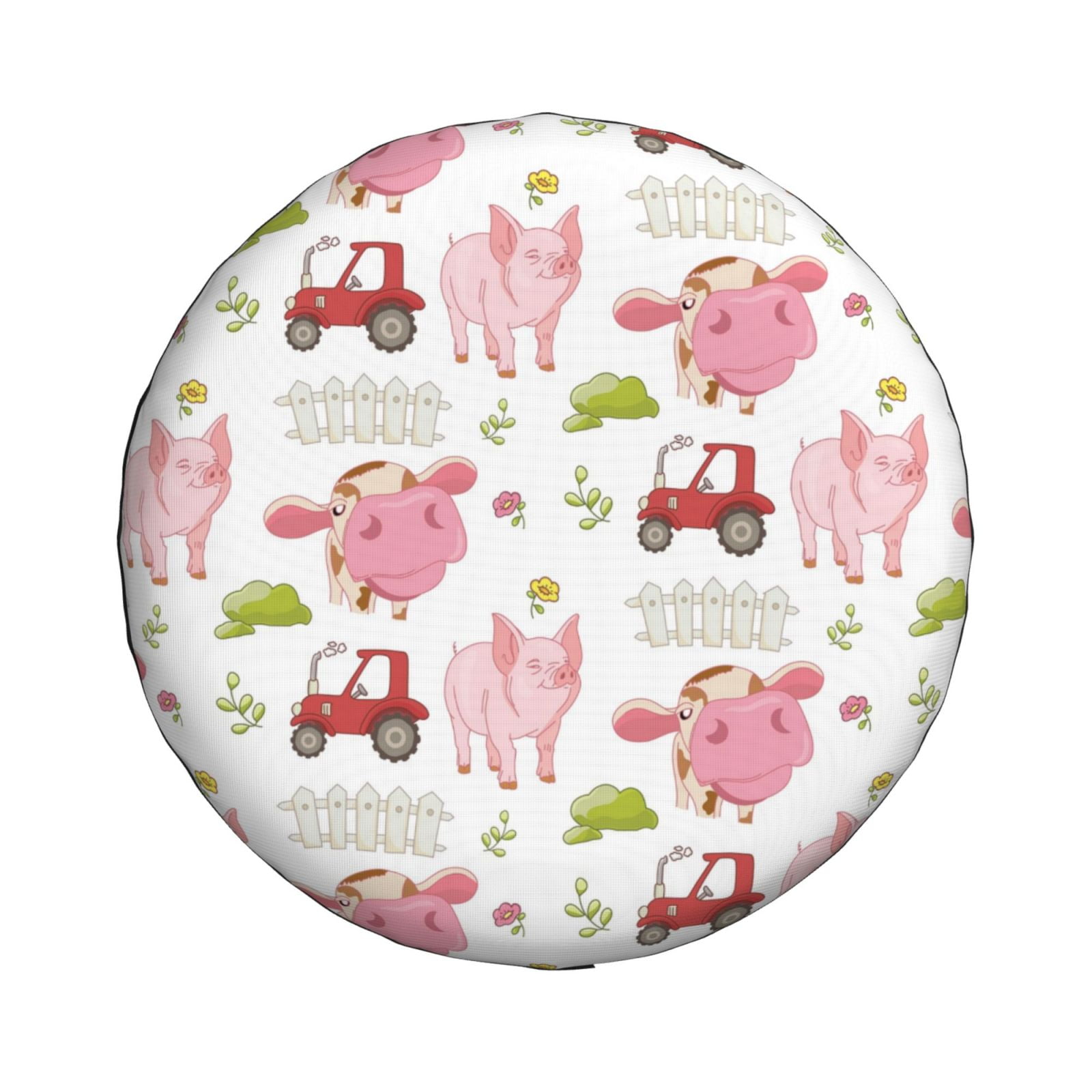 Daiia Cow And Pig Tire Covers , Travel Trailer Camper Truck SUV ...