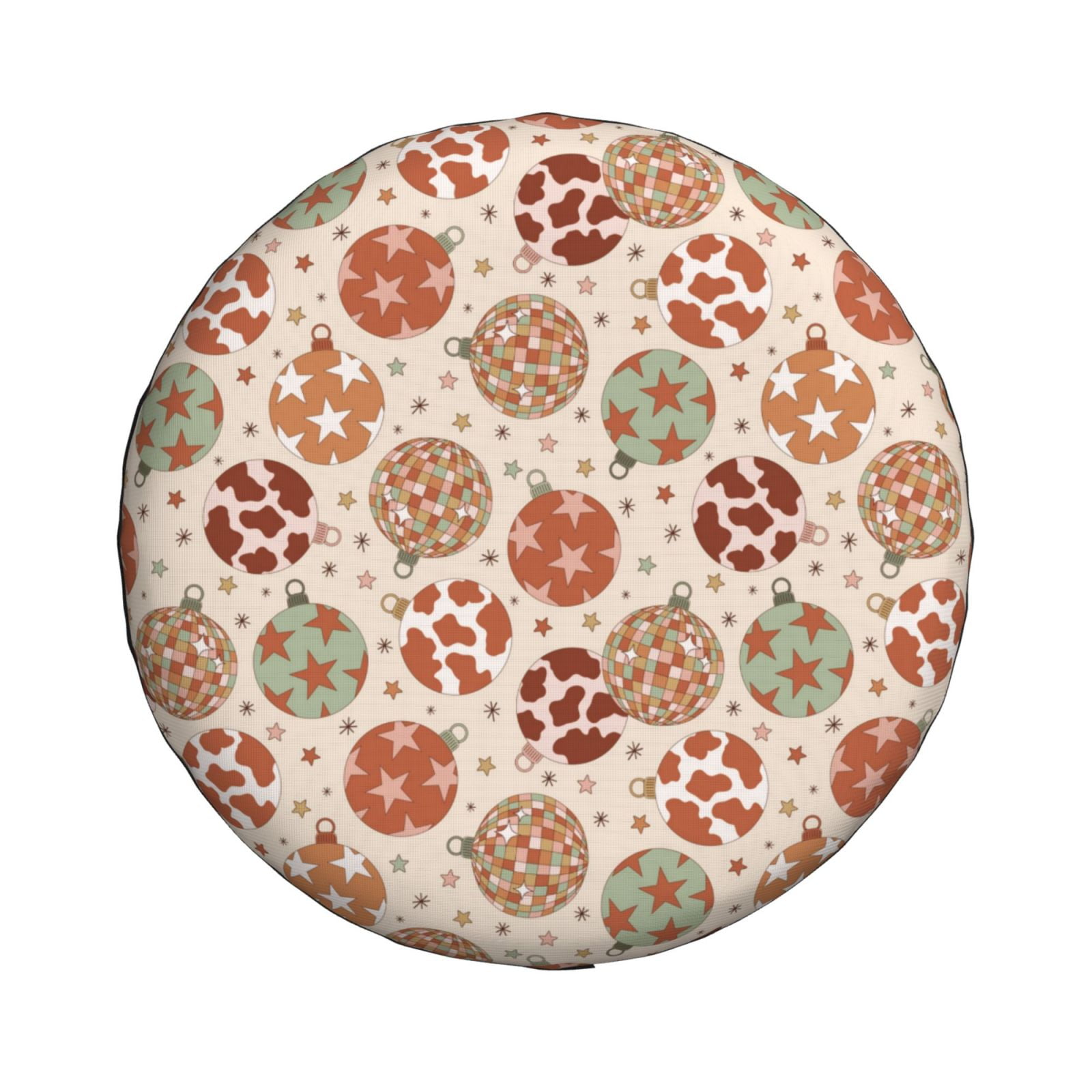 Daiia Cow Spots And Disco Ball Tire Covers , Travel Trailer Camper ...