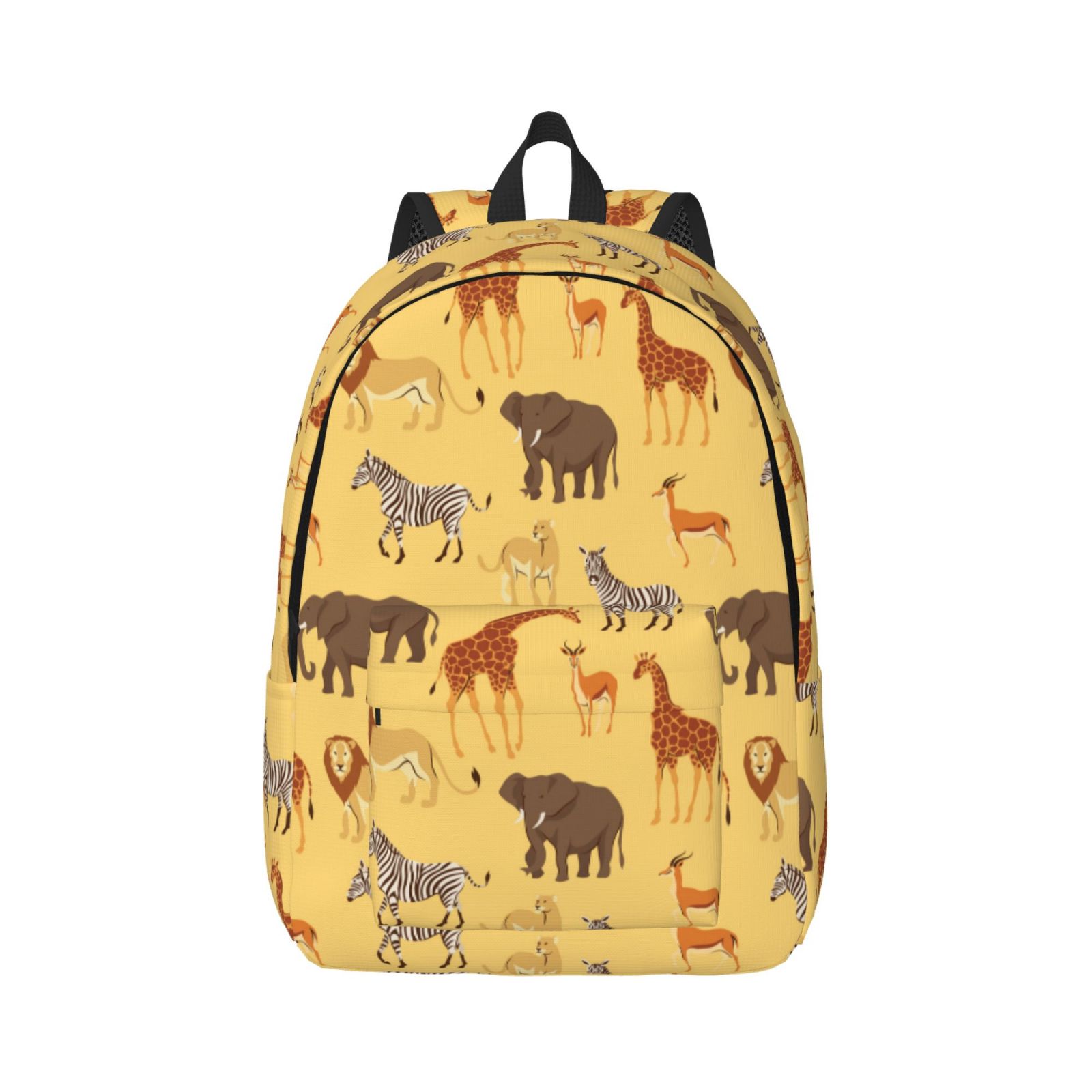 Daiia Cute Animals Vintage Canvas Backpack for Men and Women ,Hiking ...