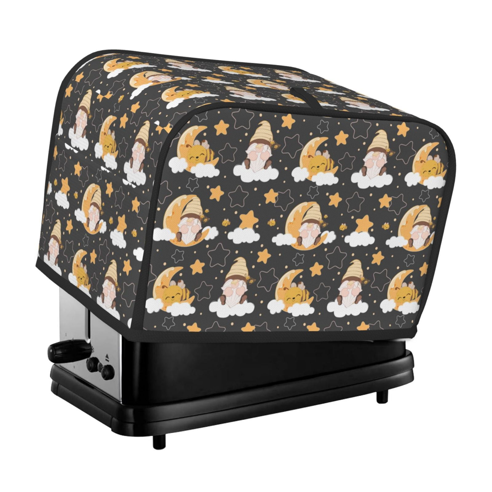 Daiia Cute Bee Gnome Pattern 2 slice Toaster Cover, Toaster Appliance ...
