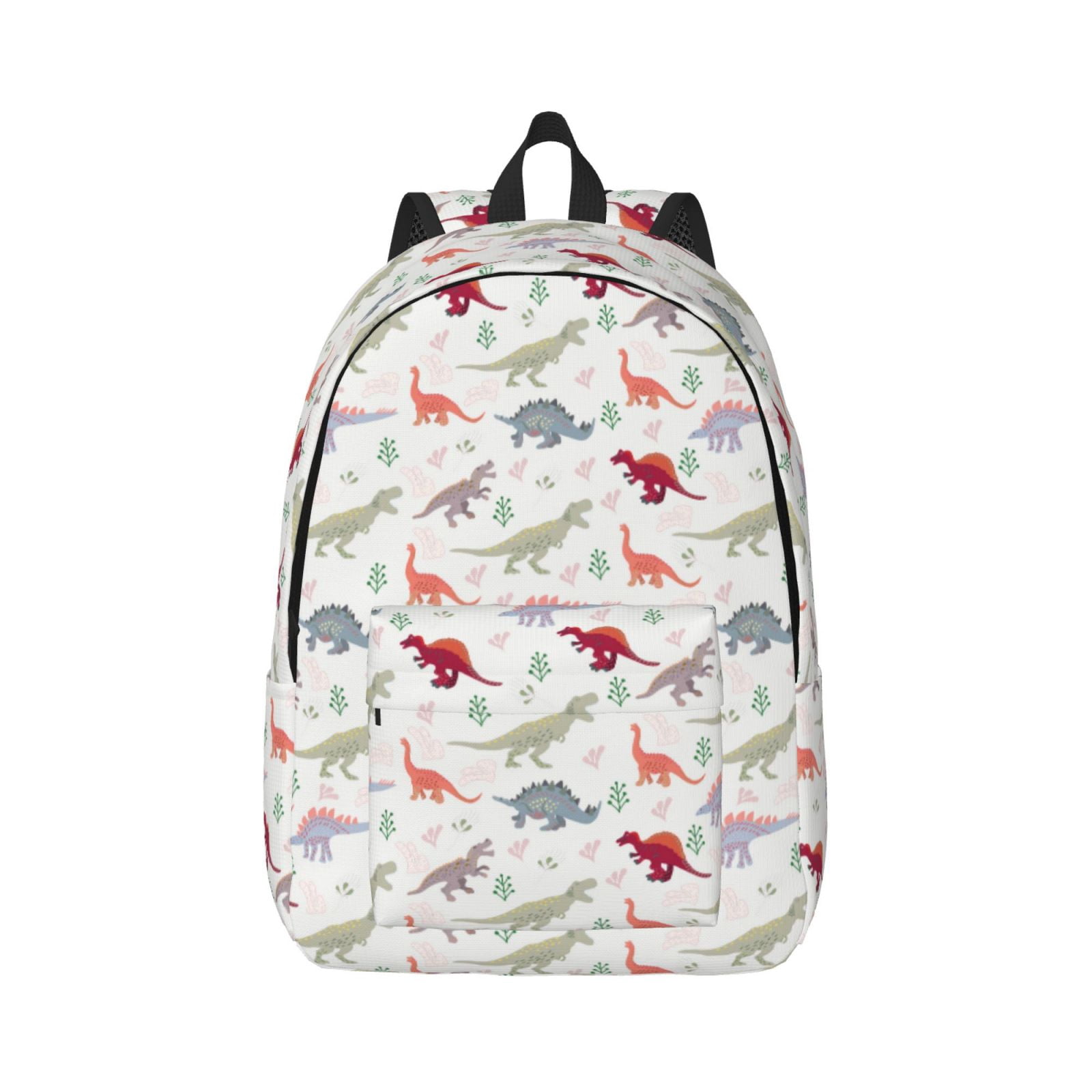 Daiia Cute Dinosaur Vintage Canvas Backpack for Men and Women ,Hiking ...