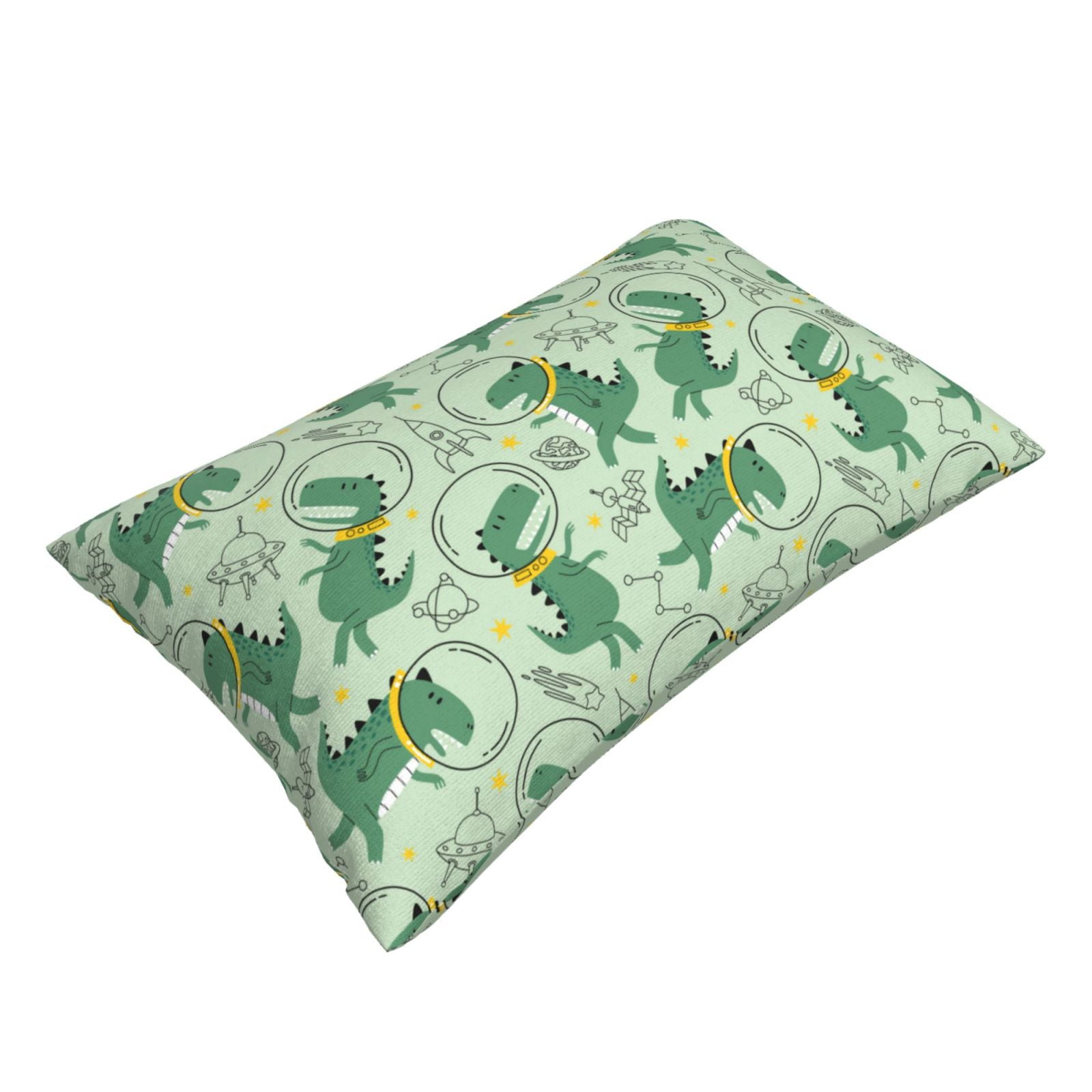 Daiia Cute Dinosaurs in Space Bedding Waterproof Pillow Protector ...