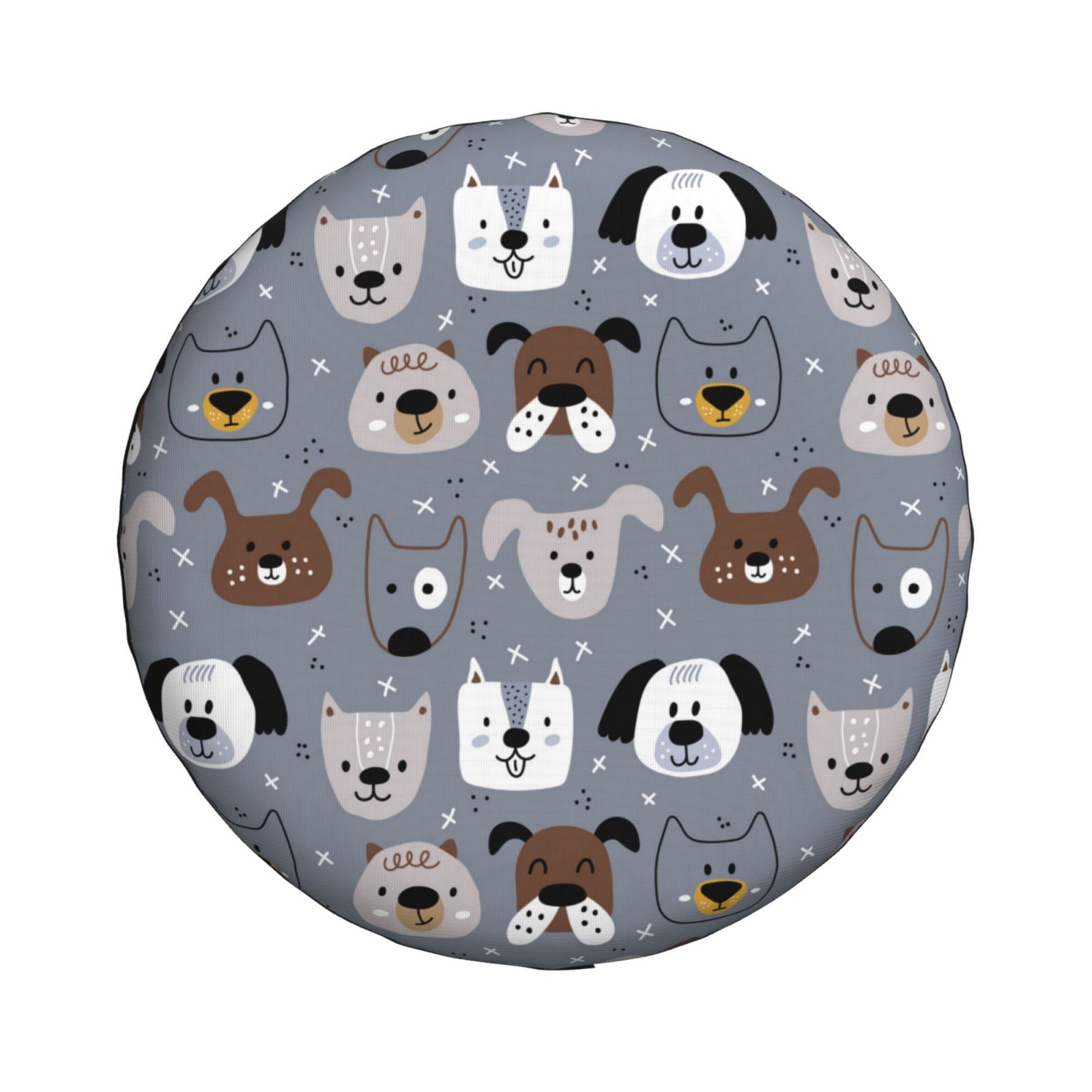 Daiia Cute Dog Faces Tire Covers , Travel Trailer Camper Truck SUV ...