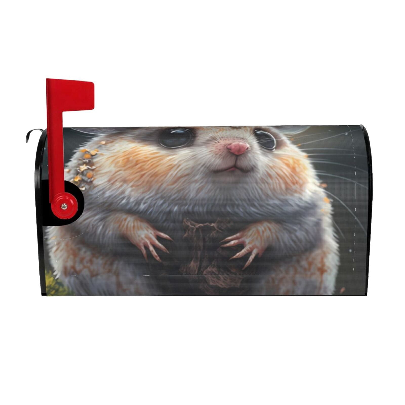 Daiia Cute Fat Ball Branch Mailbox Cover , Magnetic Welcome Mailbox ...