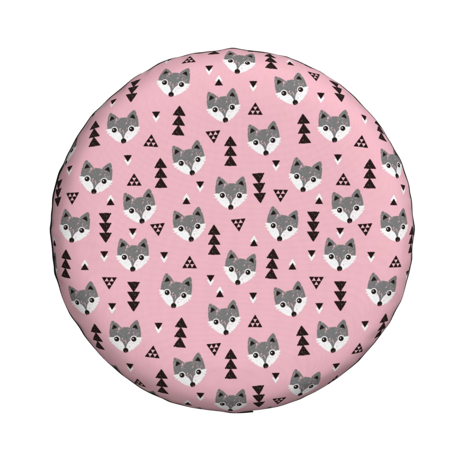 Daiia Cute Fox Pink Tree Tire Covers , Travel Trailer Camper Truck SUV ...