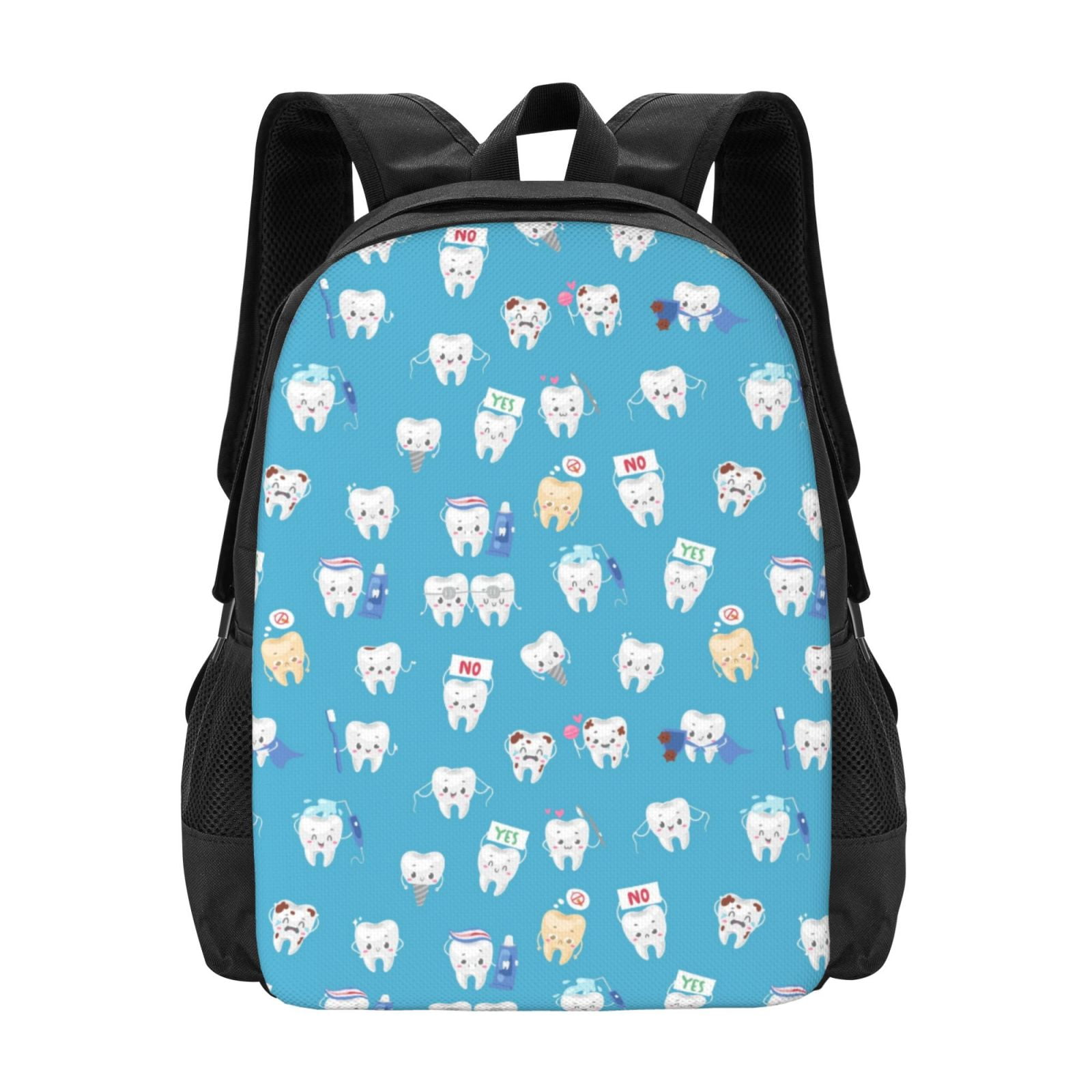 Daiia Cute Healthy Teeth Backpack for Men and Women -Durable Backpack ...