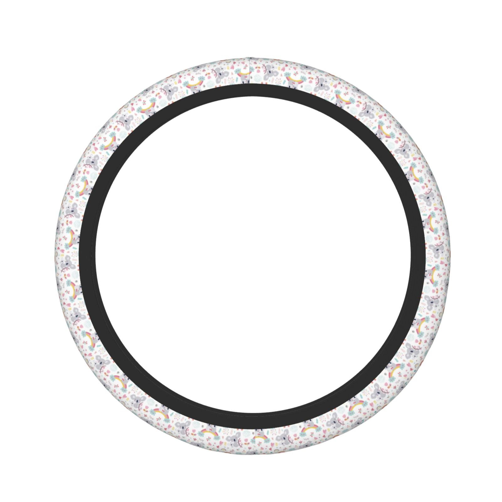 Daiia Cute Koala Steering Wheel Cover Auto Steering Wheel Covers ...