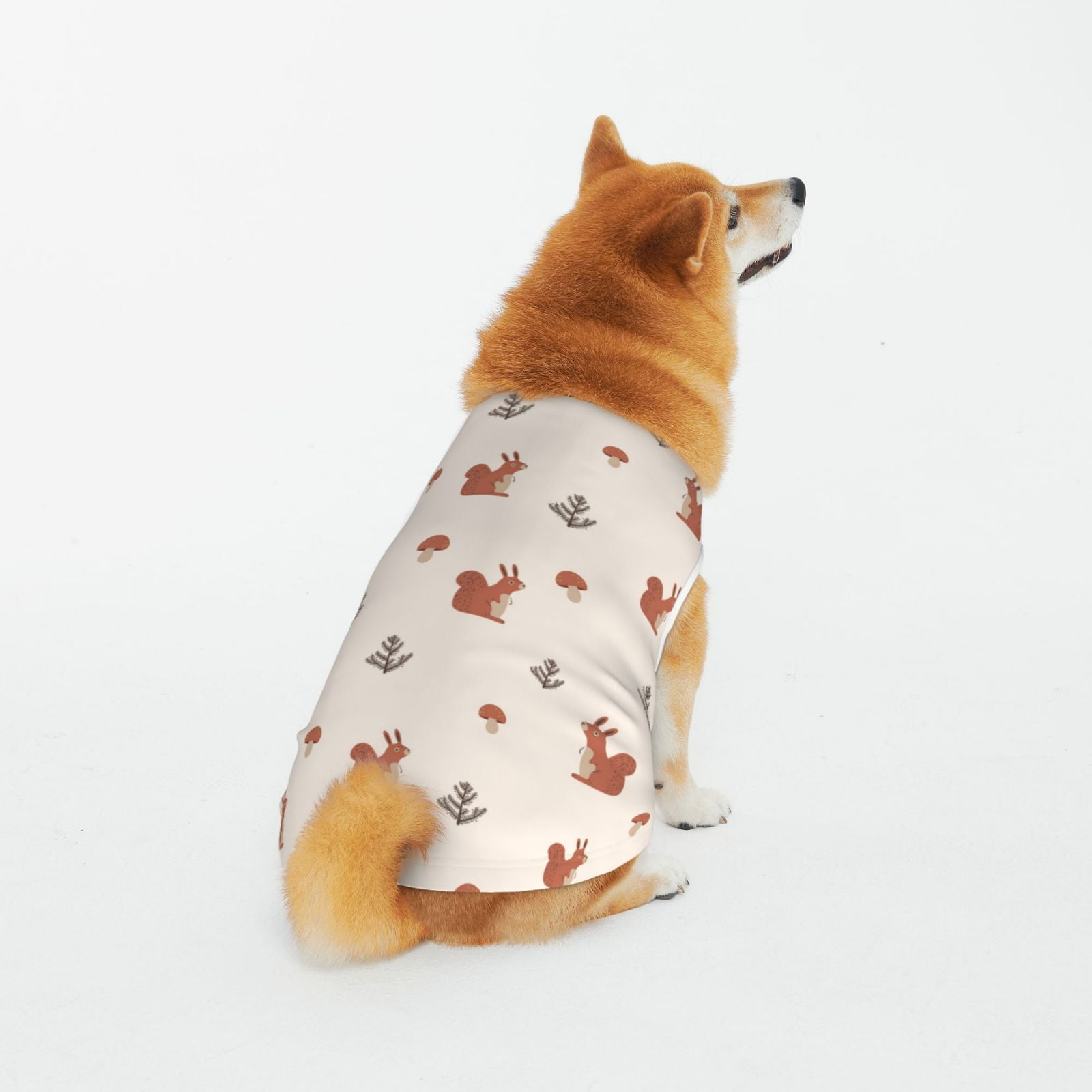 Daiia Cute Squirrel Pattern Dog Clothes Dogs Cats Sweater Soft Puppies ...
