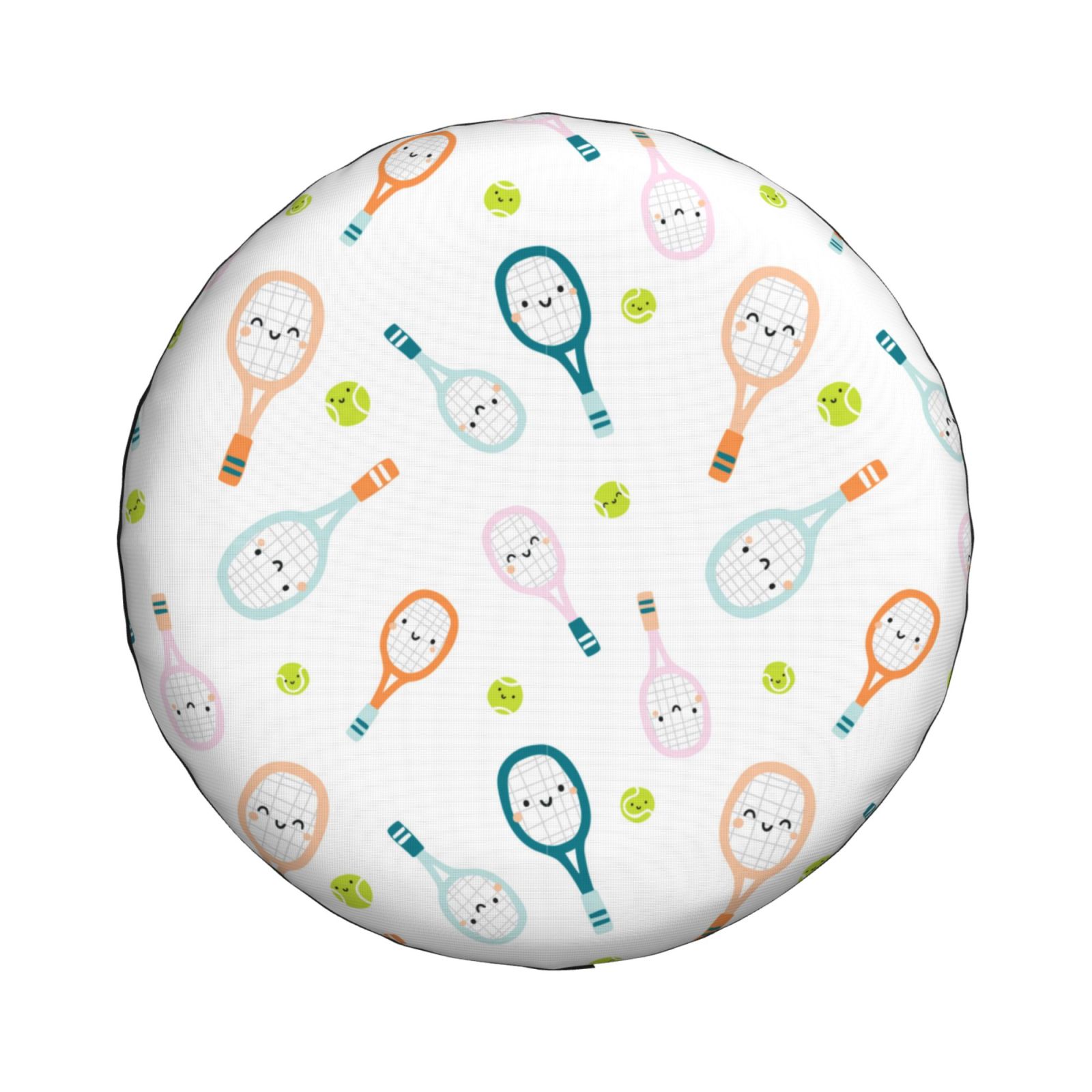 Daiia Cute Tennis Rackets Tire Covers , Travel Trailer Camper Truck SUV ...