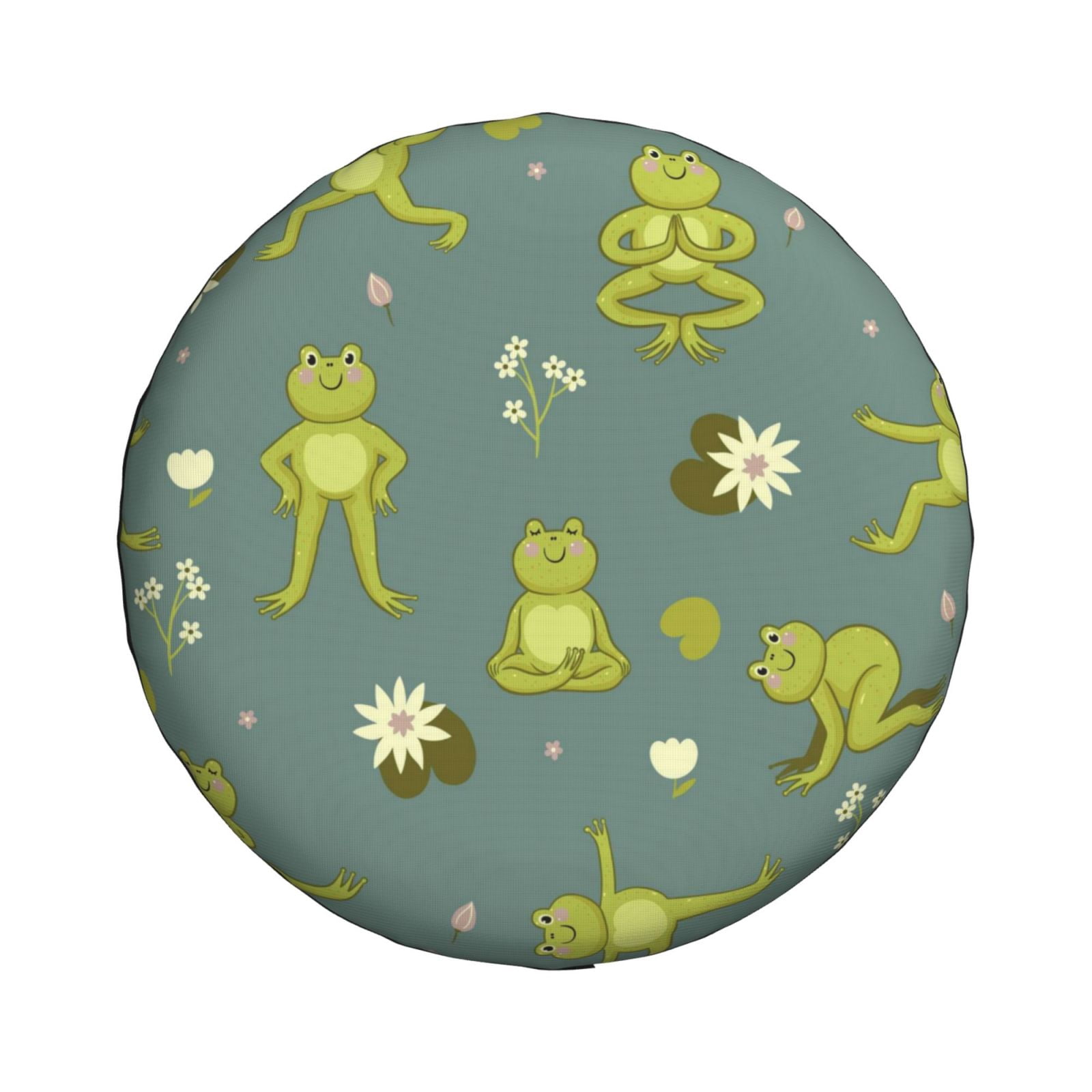 Daiia Cute Yoga Frogs Tire Covers , Travel Trailer Camper Truck SUV ...
