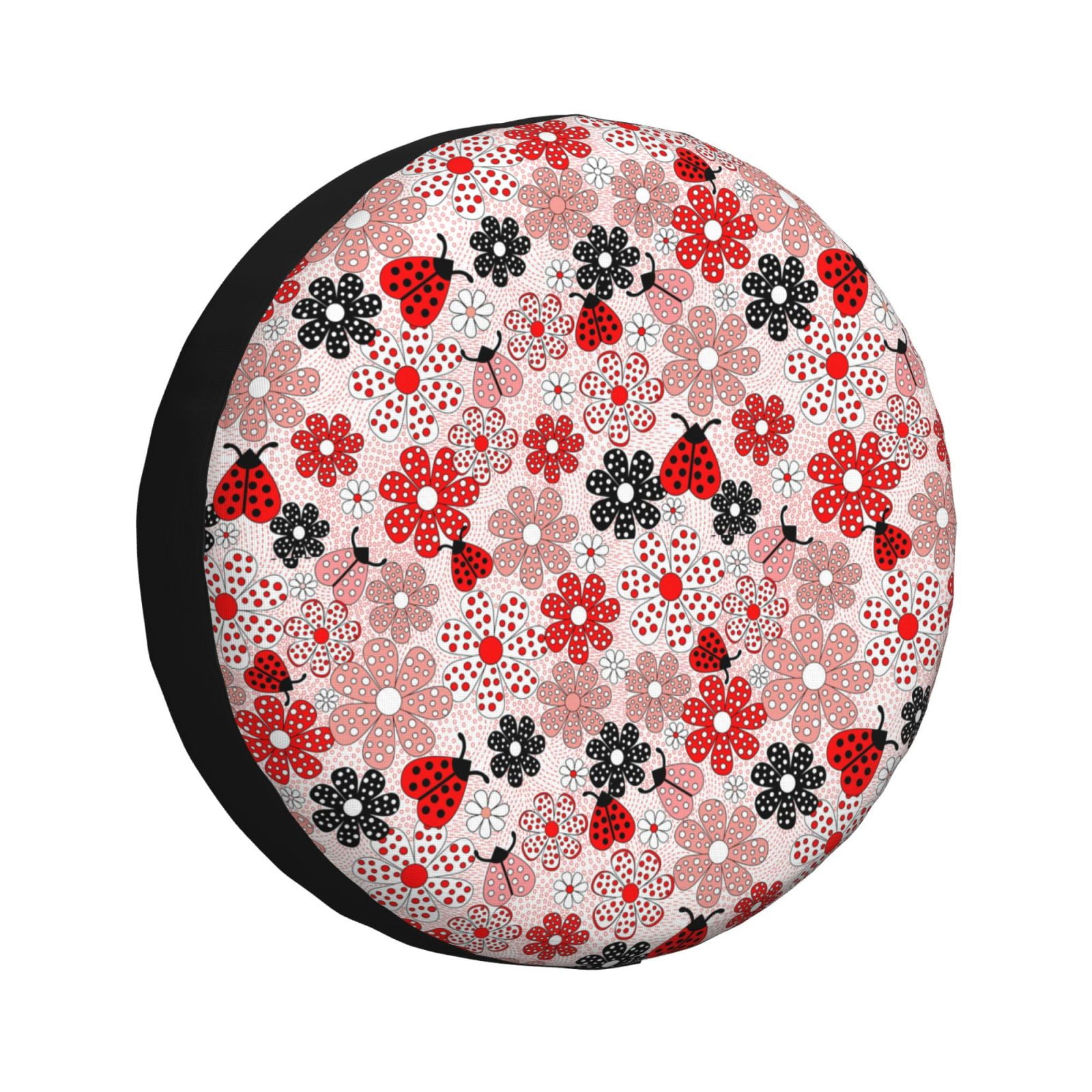 Daiia Cute ladybugs red Pattern Tire Covers , Travel Trailer Camper ...