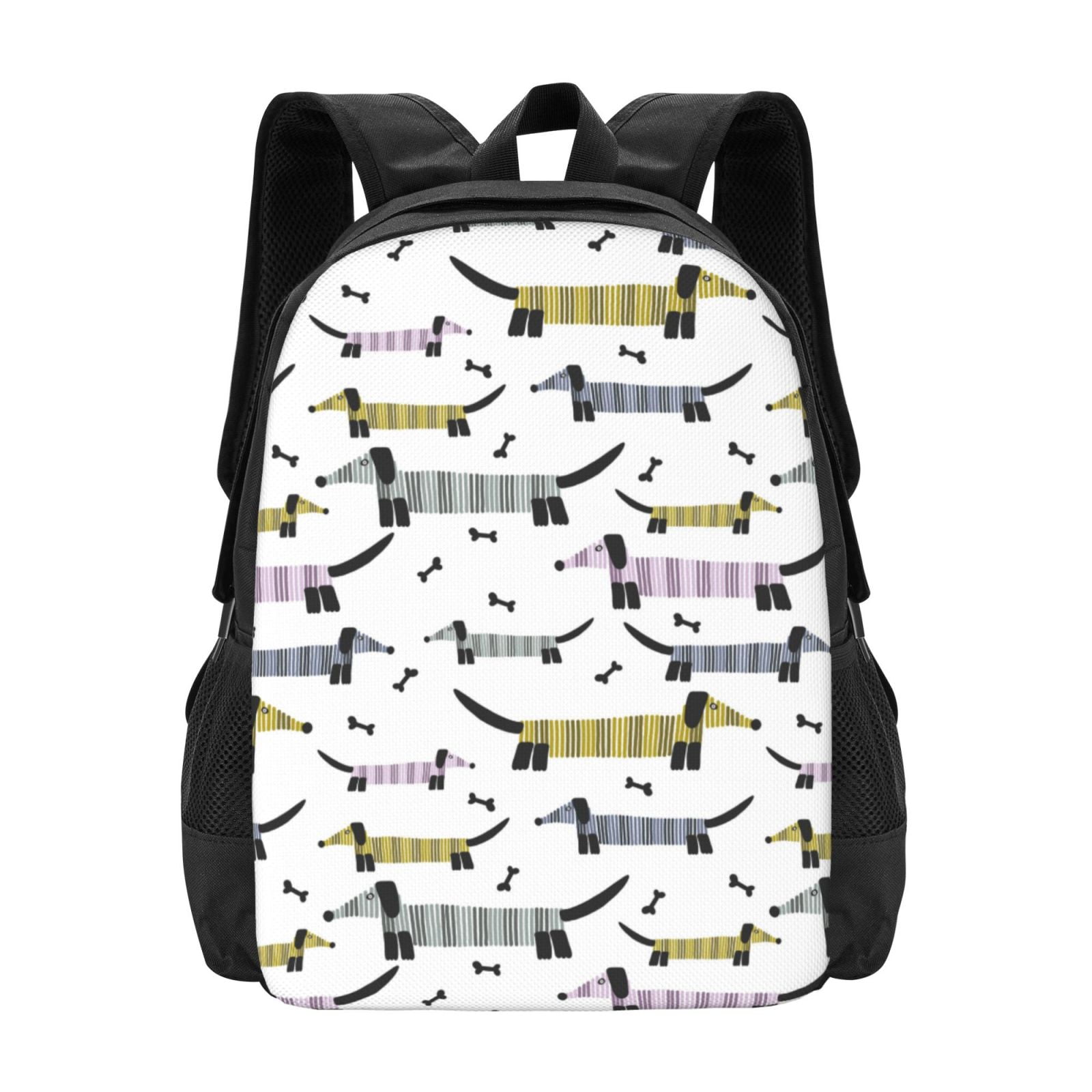 Daiia Dachshund Dog Puppy Backpack for Men and Women -Durable Backpack ...