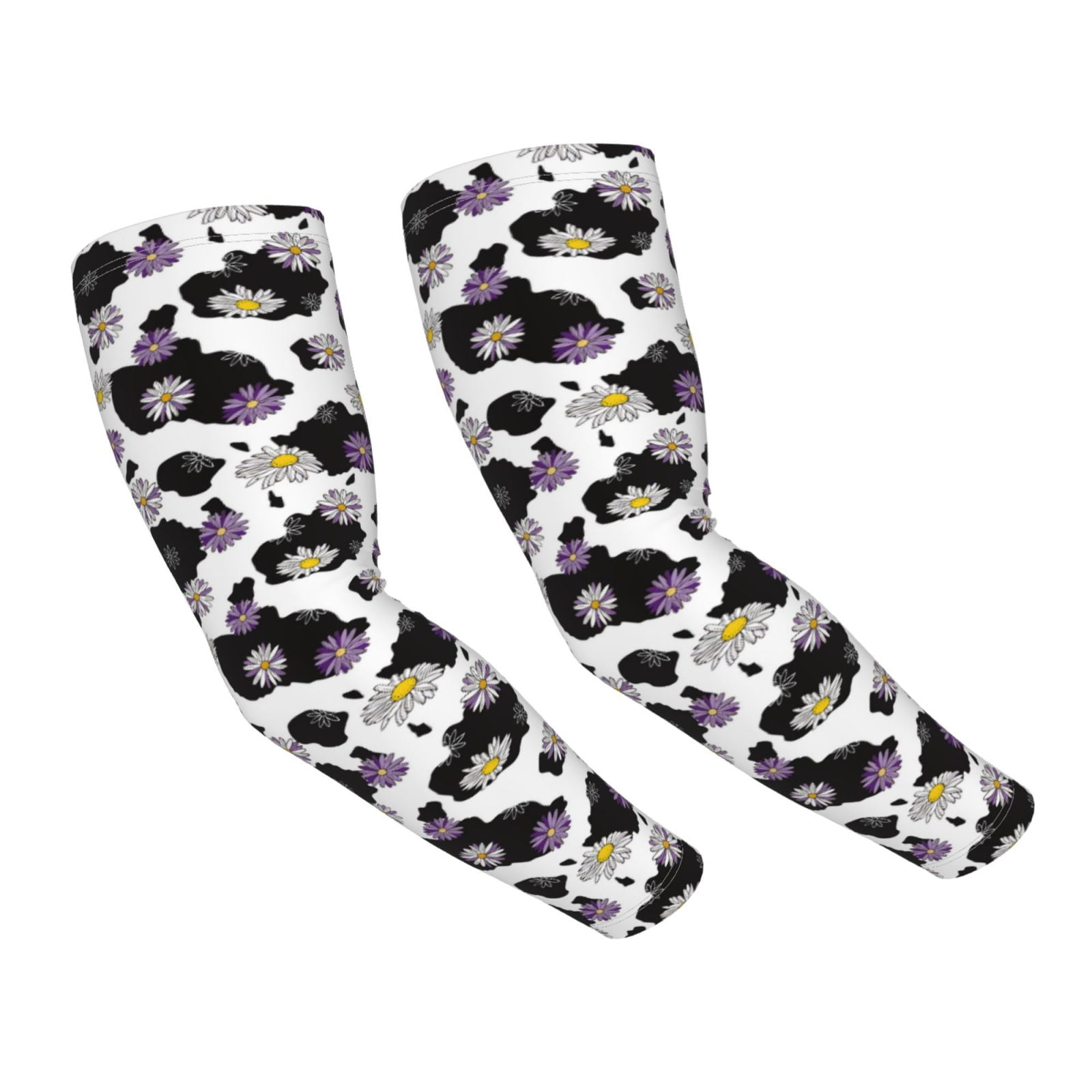 Daiia Daisies Flowers UV Sun Protection Arm Sleeves - Cooling ...