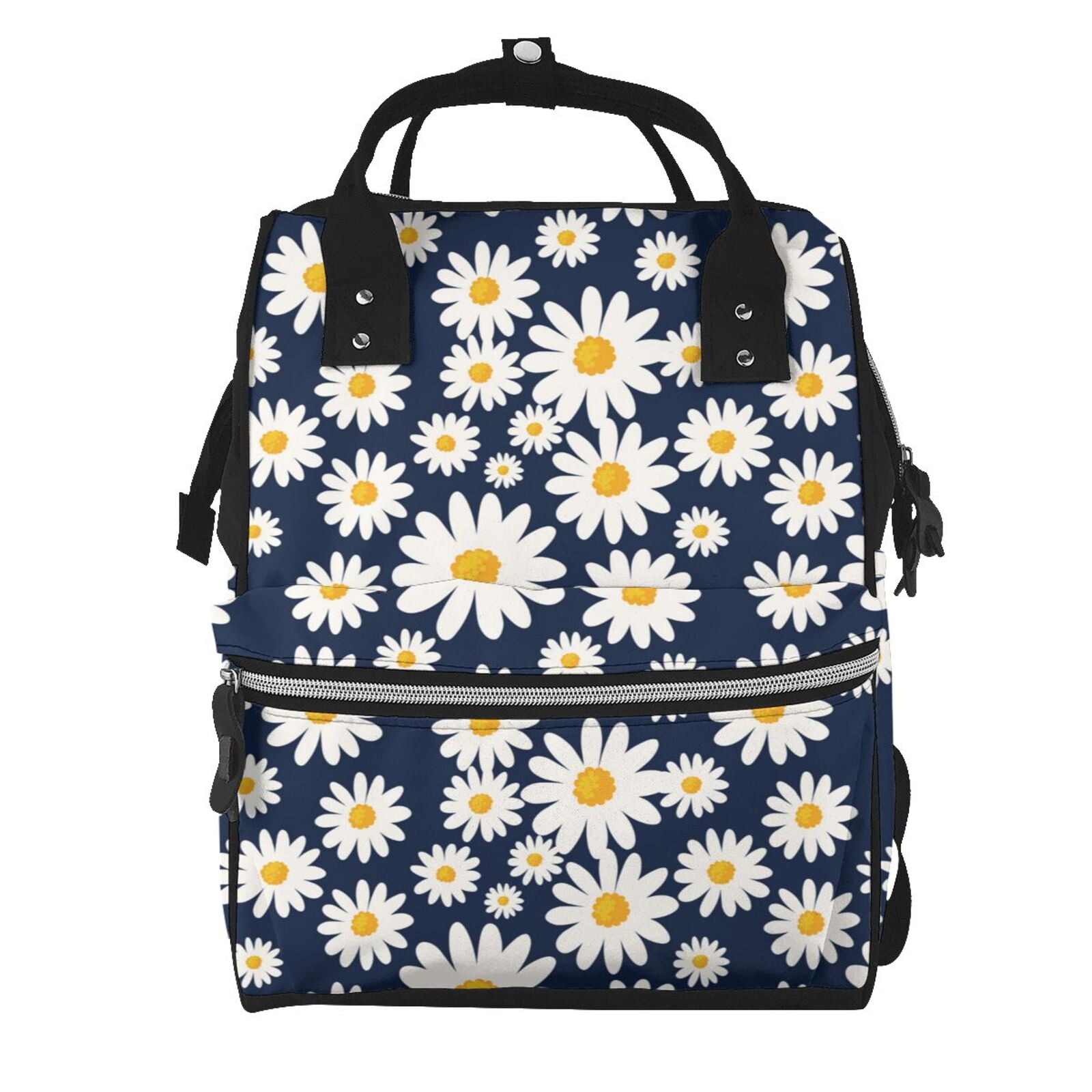 Daiia Daisy Floral Large Capacity Baby Bag Waterproof Stylish Diaper ...