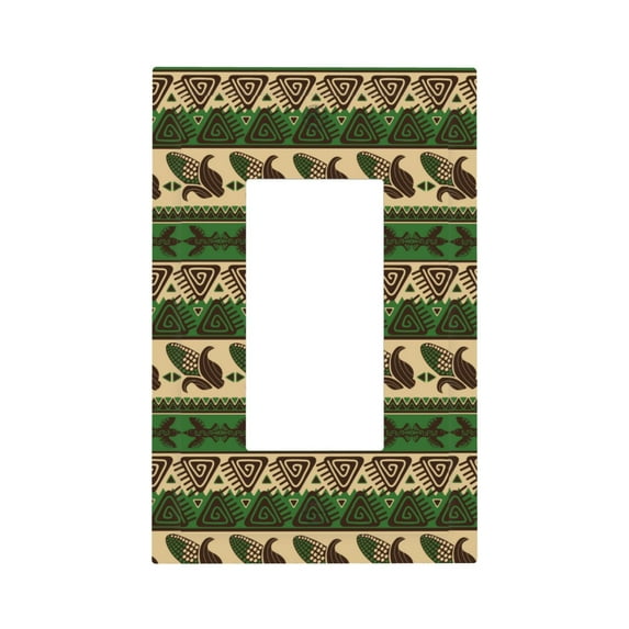 Daiia Dark Green Vintage Corn Pattern Pattern Decorator Wall Plate ...