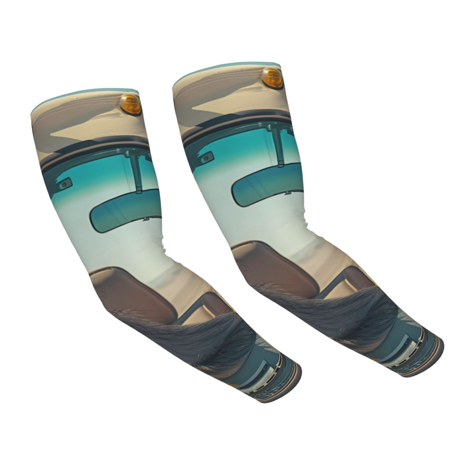 Daiia Desert Monkeys Drive UV Sun Protection Arm Sleeves - Cooling ...