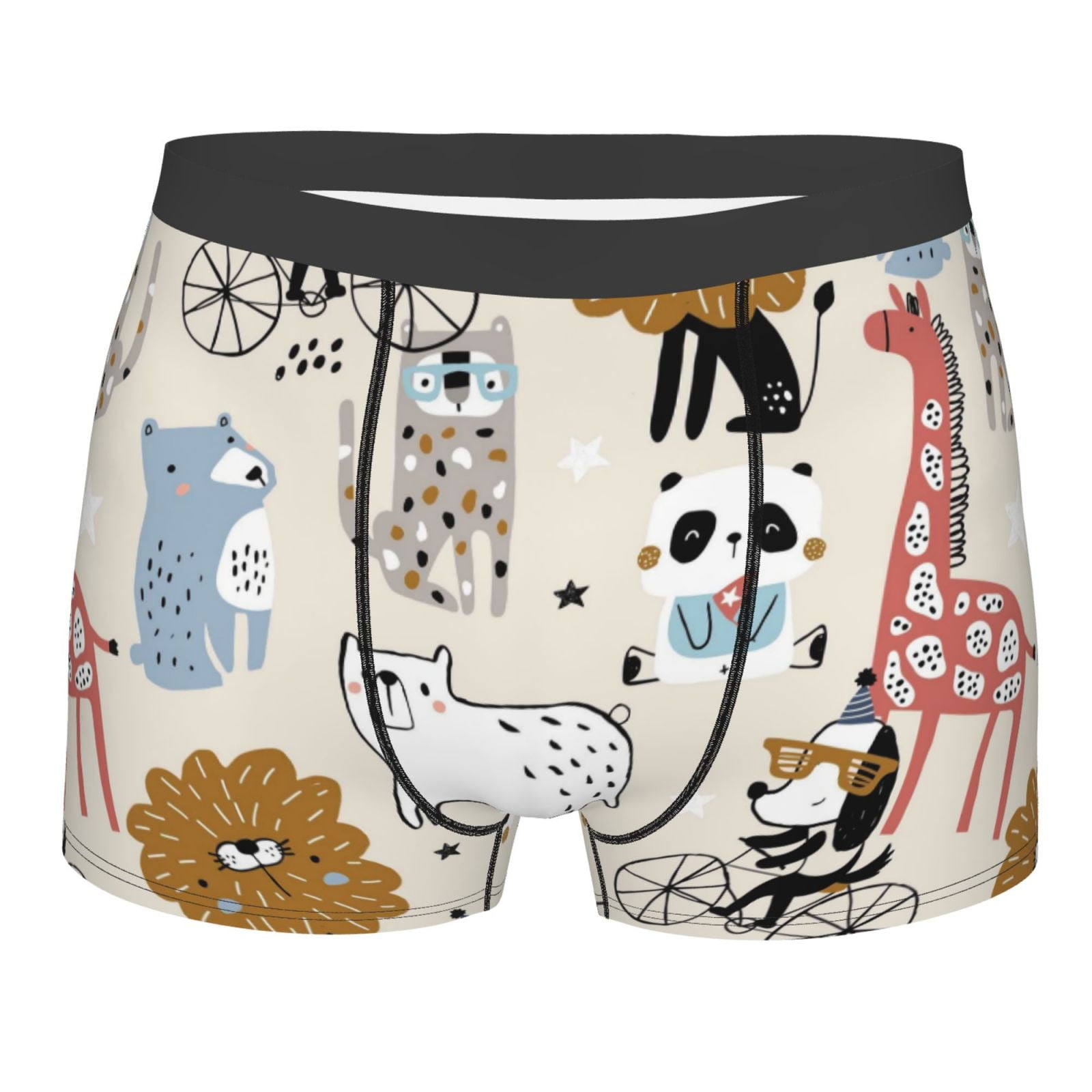 Daiia Design Name All Over Print Boxer Briefs -Size Name Multicolor ...