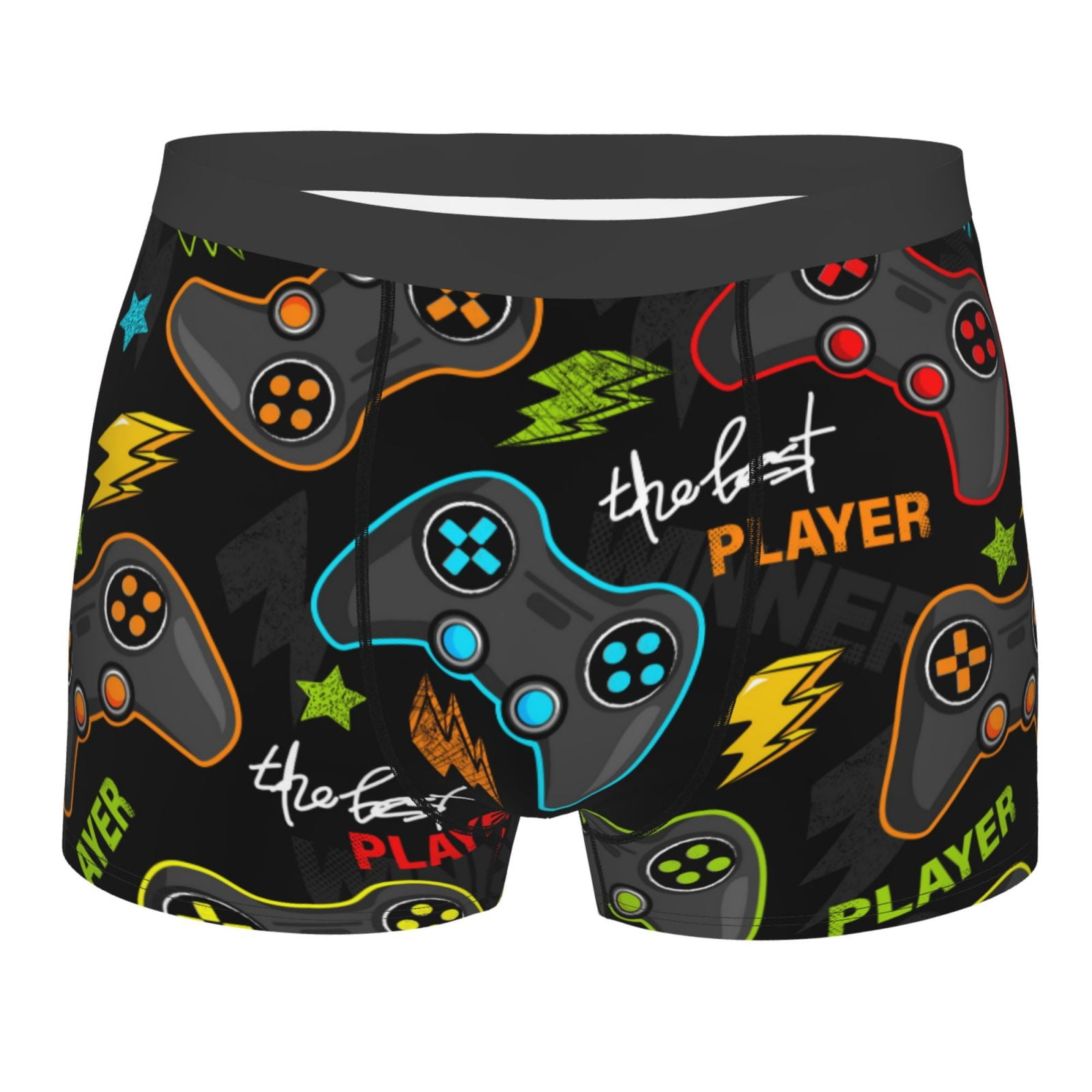 Daiia Design Name All Over Print Boxer Briefs -Size Name Multicolor ...