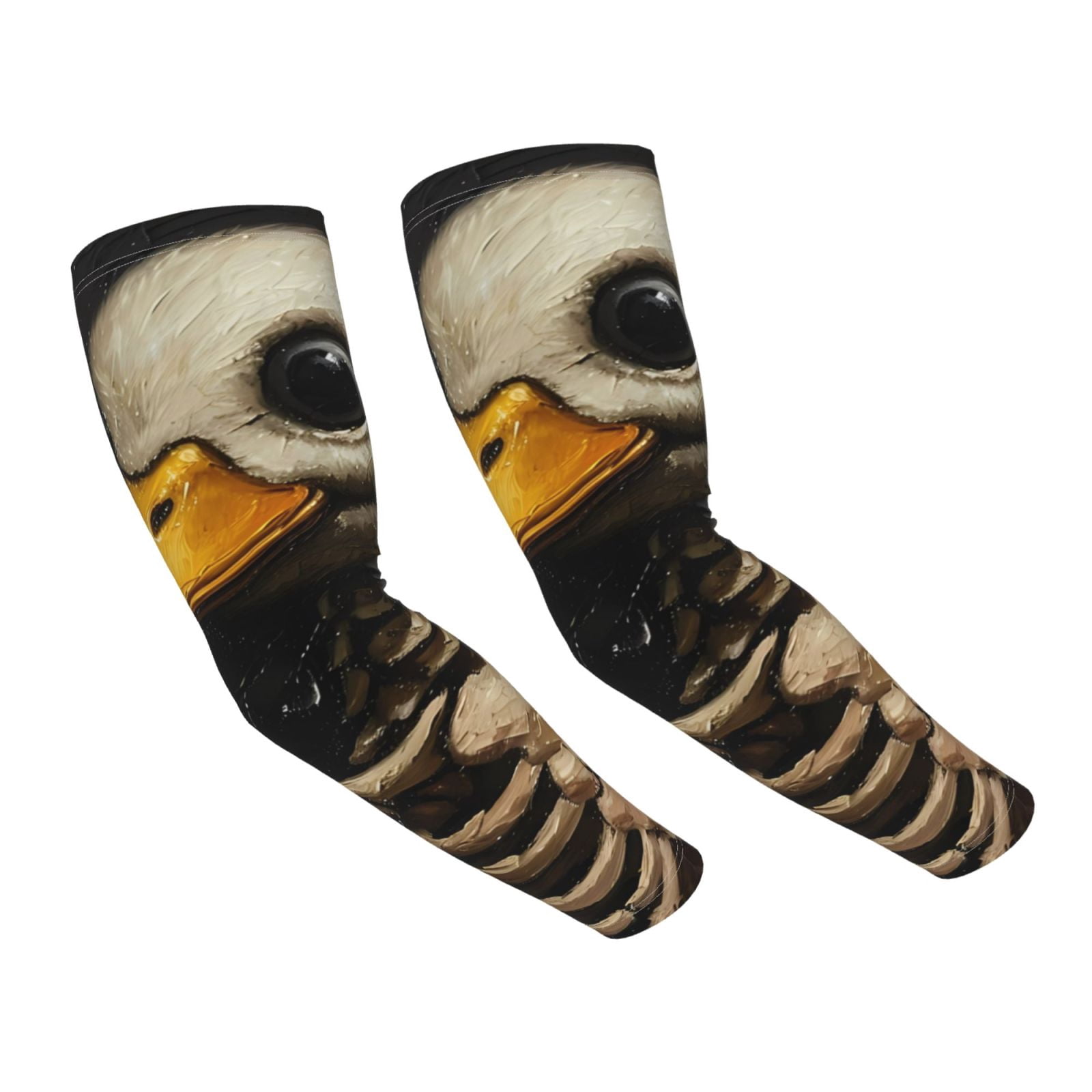 Daiia Duck Bones UV Sun Protection Arm Sleeves - Cooling Compression ...