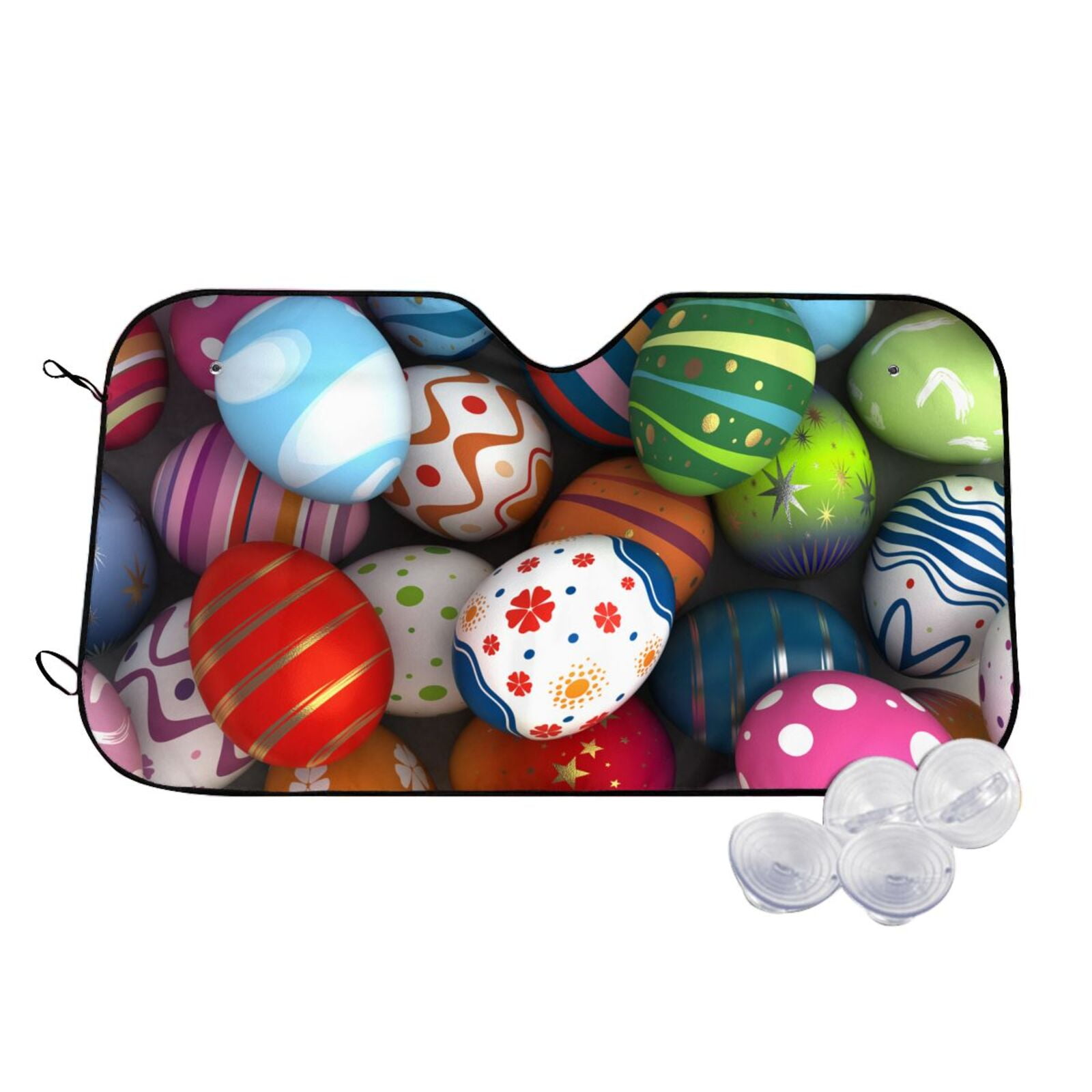 Daiia Easter Egg Windshield Sun Shade for Car SUV Truck (Medium ), Car ...