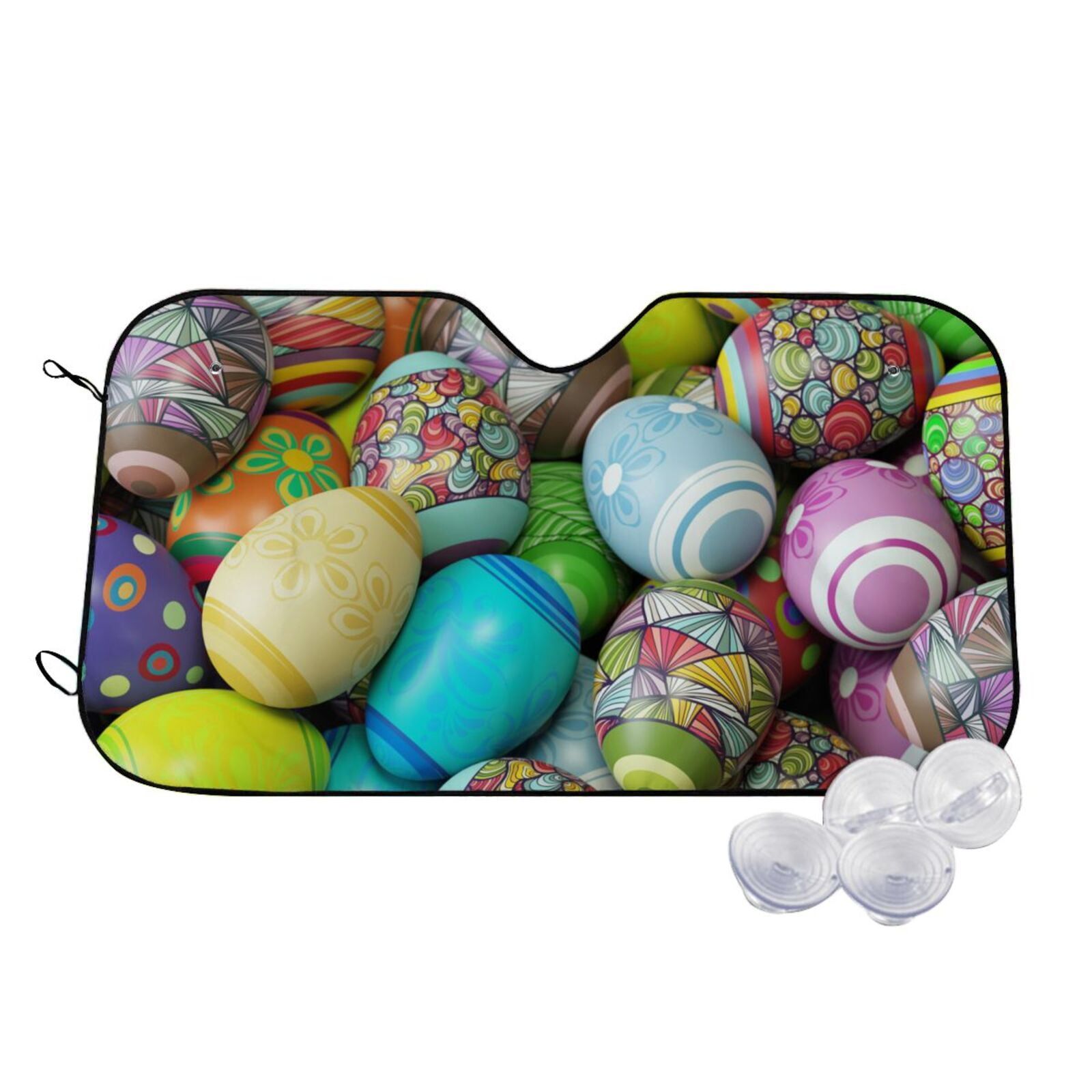 Daiia Easter Egg1 Windshield Sun Shade for Car SUV Truck (Small ), Car ...