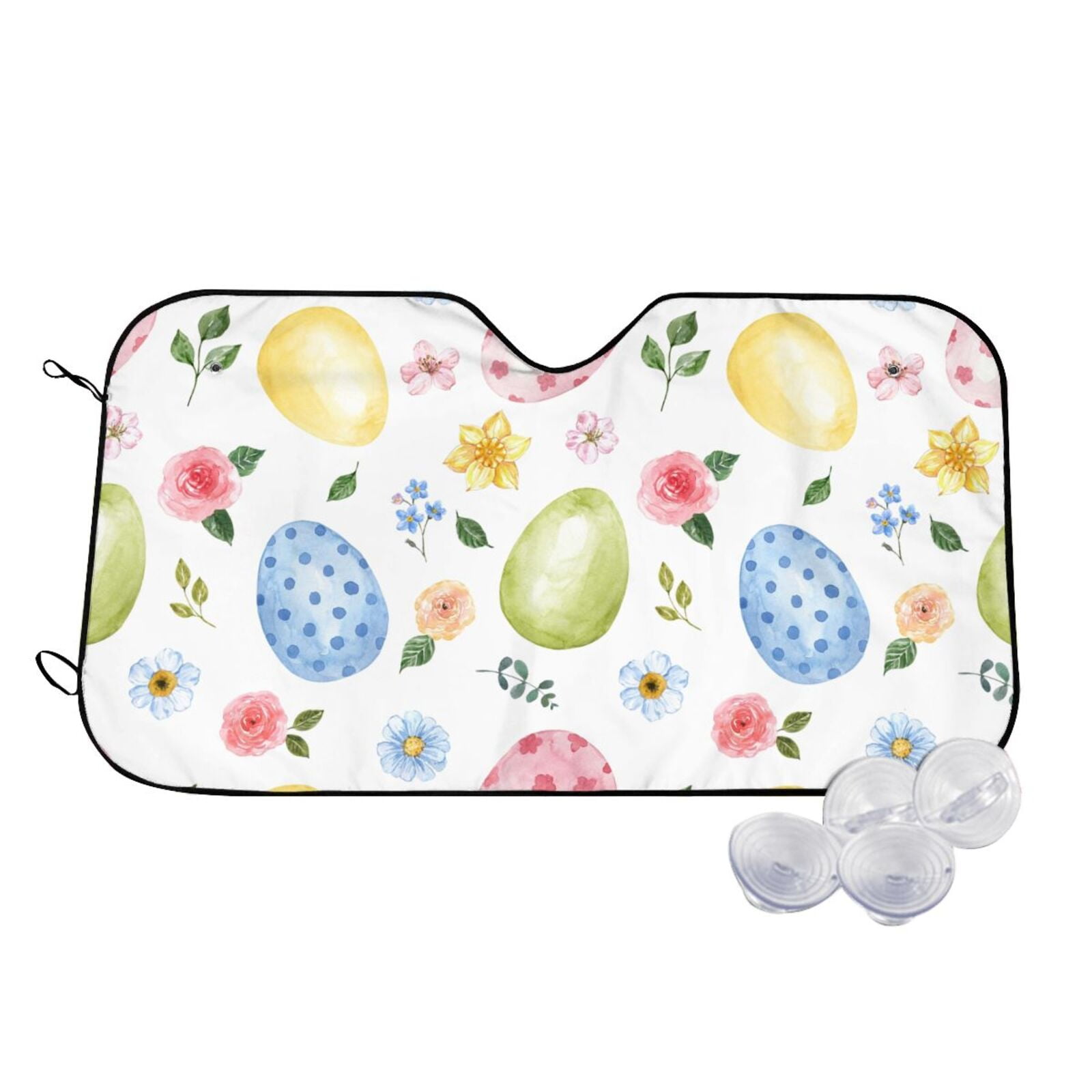Daiia Easter Egg3 Windshield Sun Shade for Car SUV Truck (Small ), Car ...