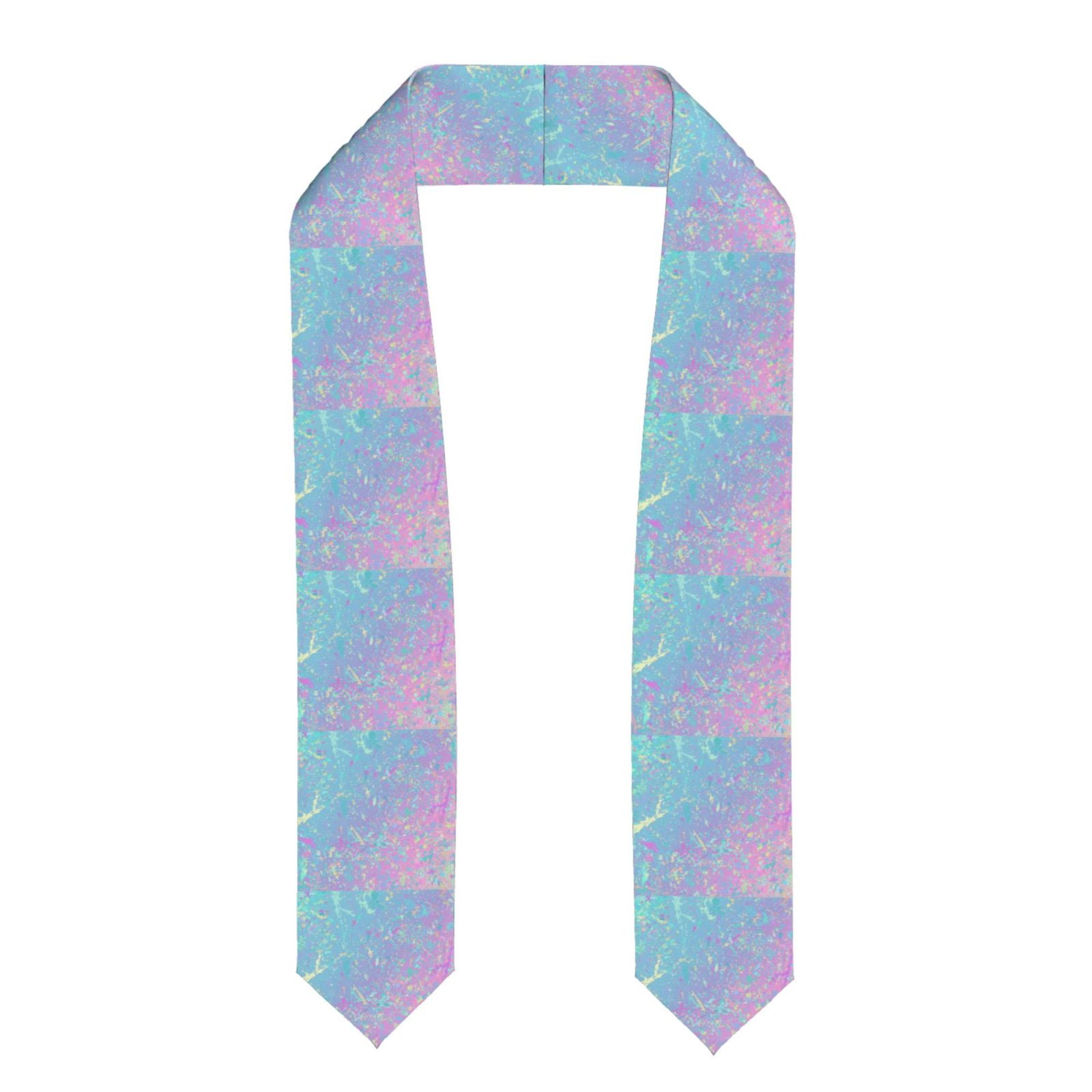 Daiia Fantasy Gradient Pattern Graduation Shawl Stole – Satin ...