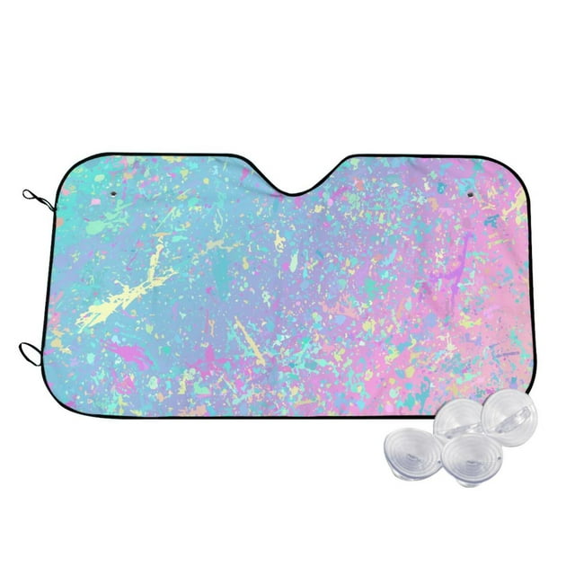 Daiia Fantasy Gradient Windshield Sun Shade for Car SUV Truck (Small ...