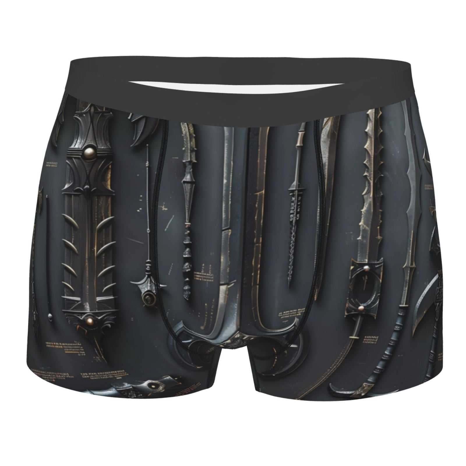 Daiia Fantasy Medieval Weaponry Men's Underwear Boxer Briefs, Cotton ...