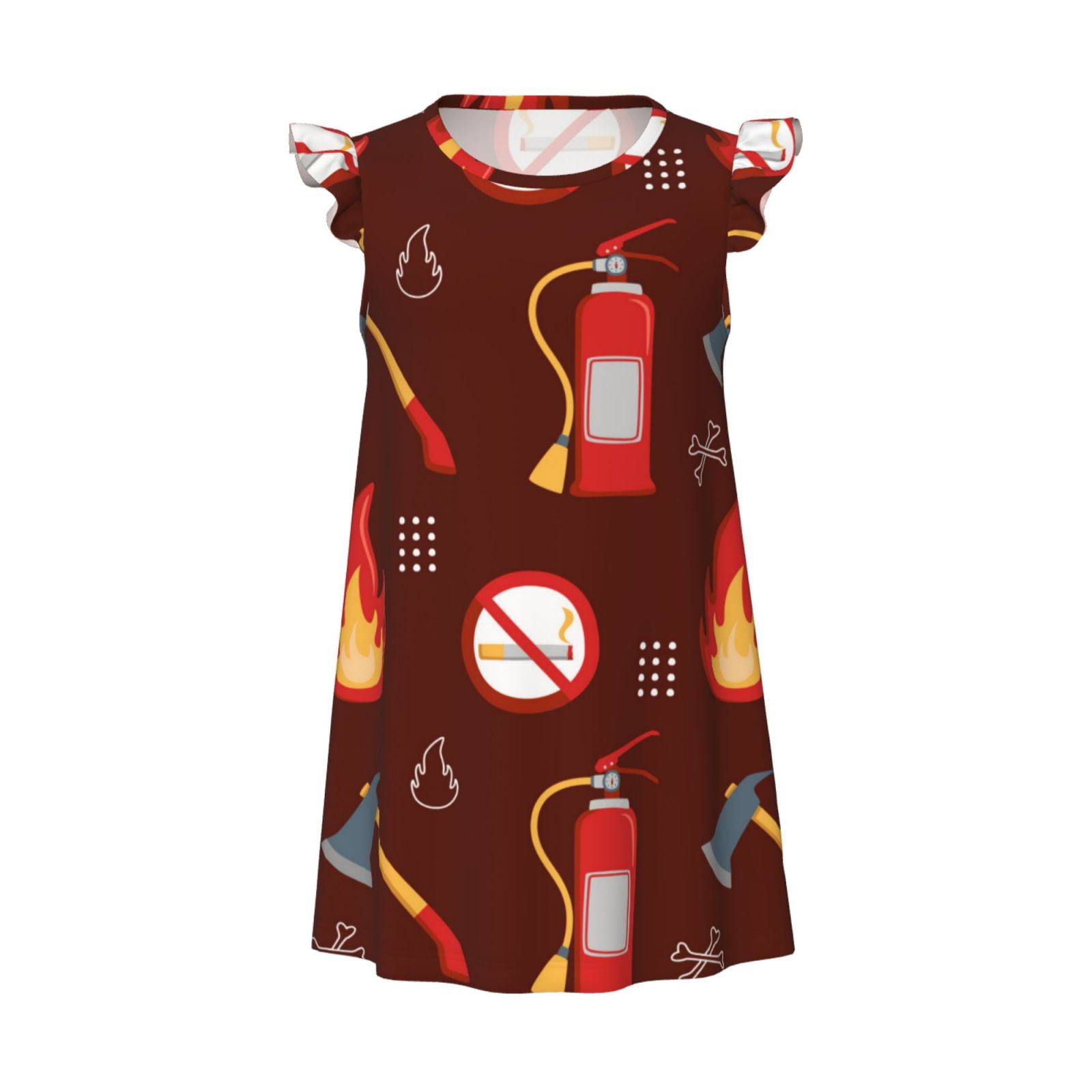 Daiia Fire Extinguisher Girls Nightgowns, Unicorn Nightgown Princess ...