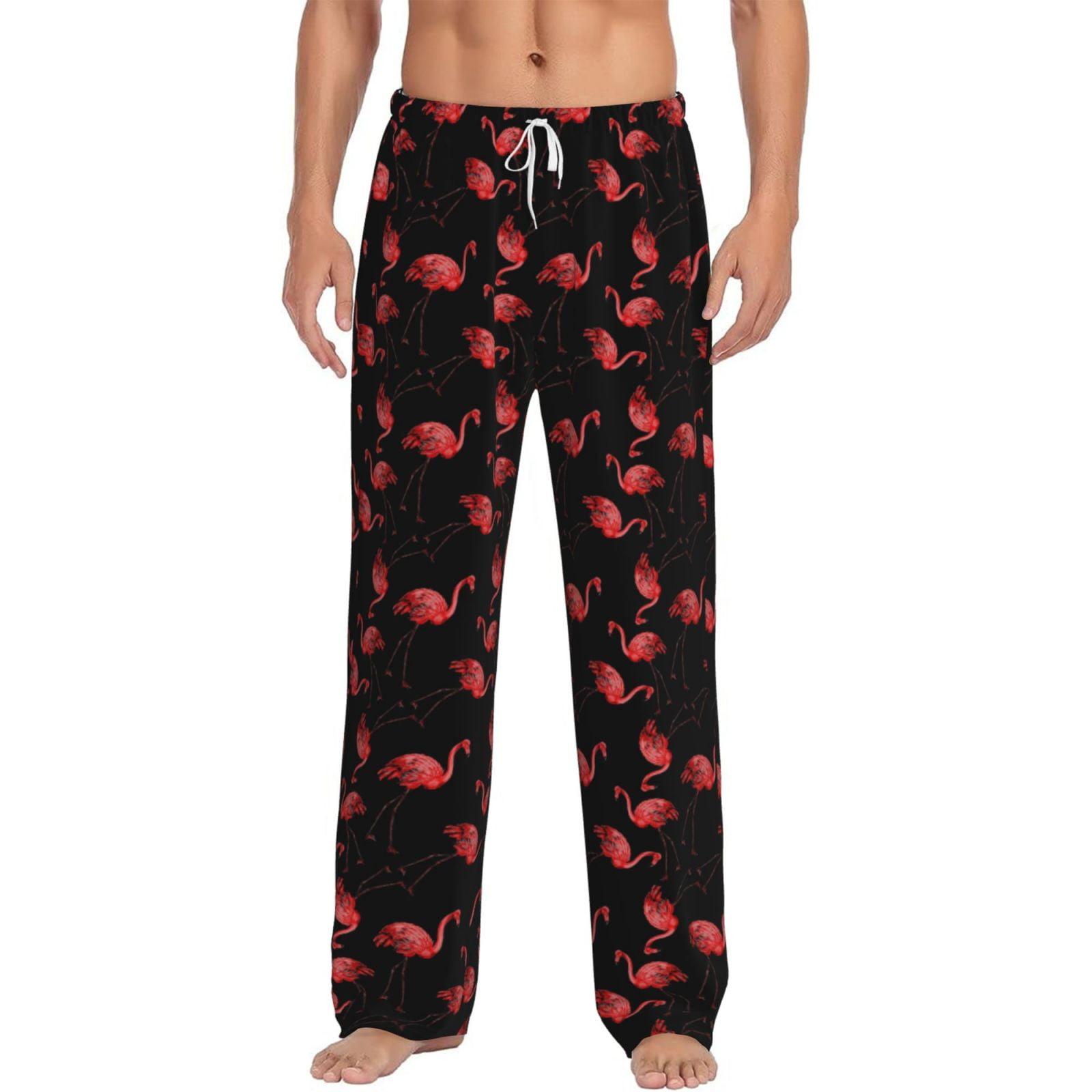 Daiia Flamingo Men's Sleep Pant with Pockets and Drawstring,Pajama Pants-Medium - Walmart.com