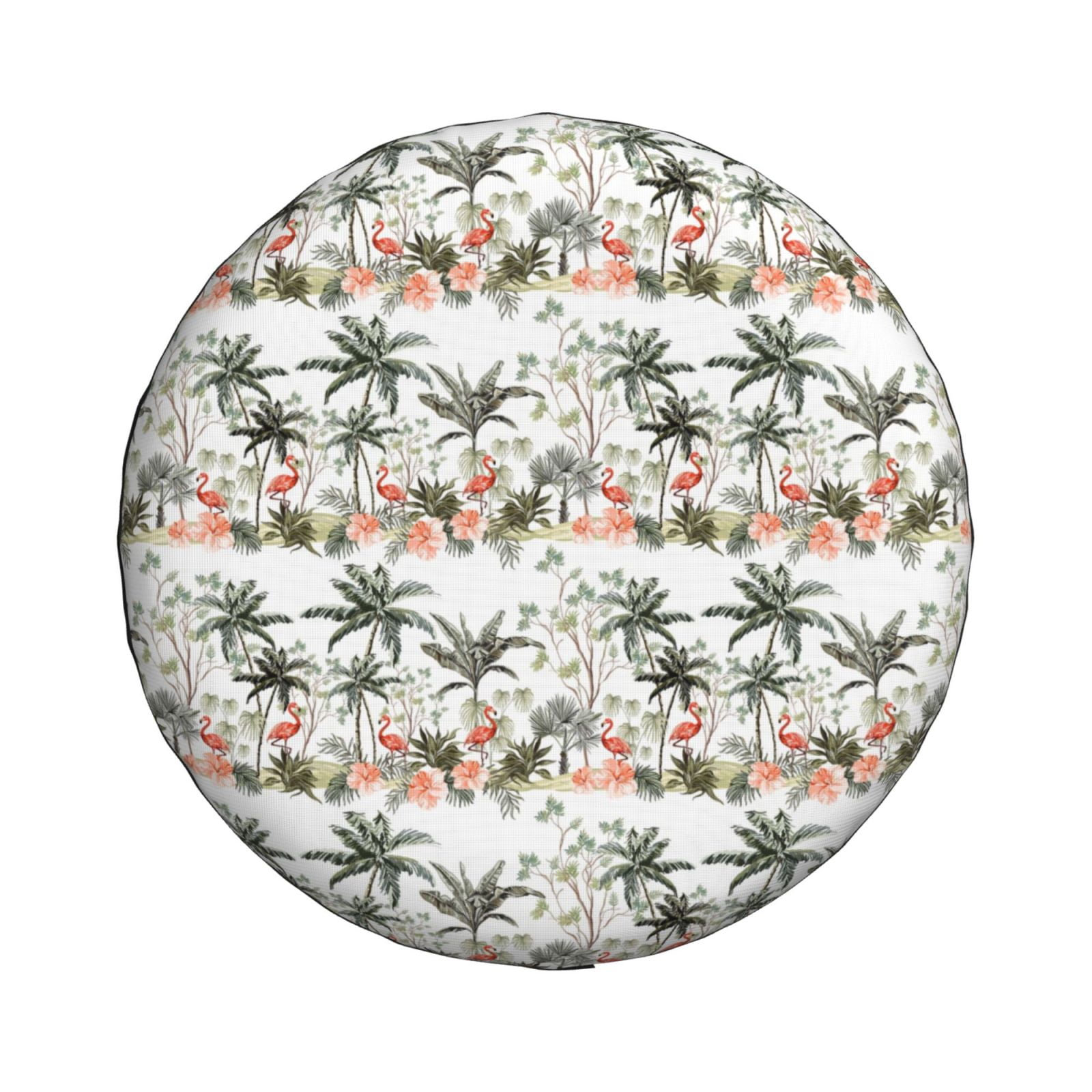 Daiia Flamingo Palm Trees Tire Covers , Travel Trailer Camper Truck SUV ...